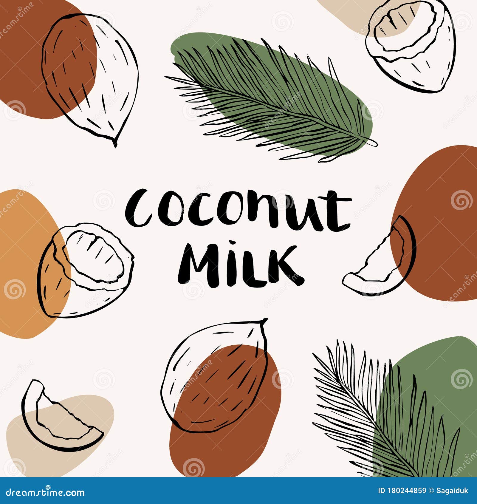 Vector Packaging Design and Template for Labels and Bottles with ...