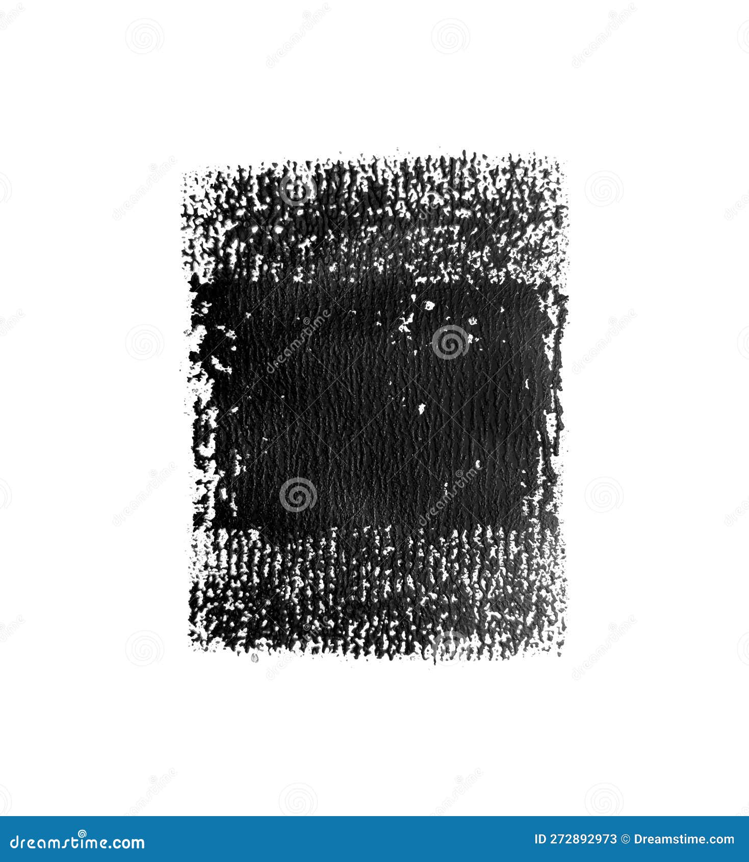 Vector Paint Smear. Artistic Abstract Ink Print Made with Brush Stock ...