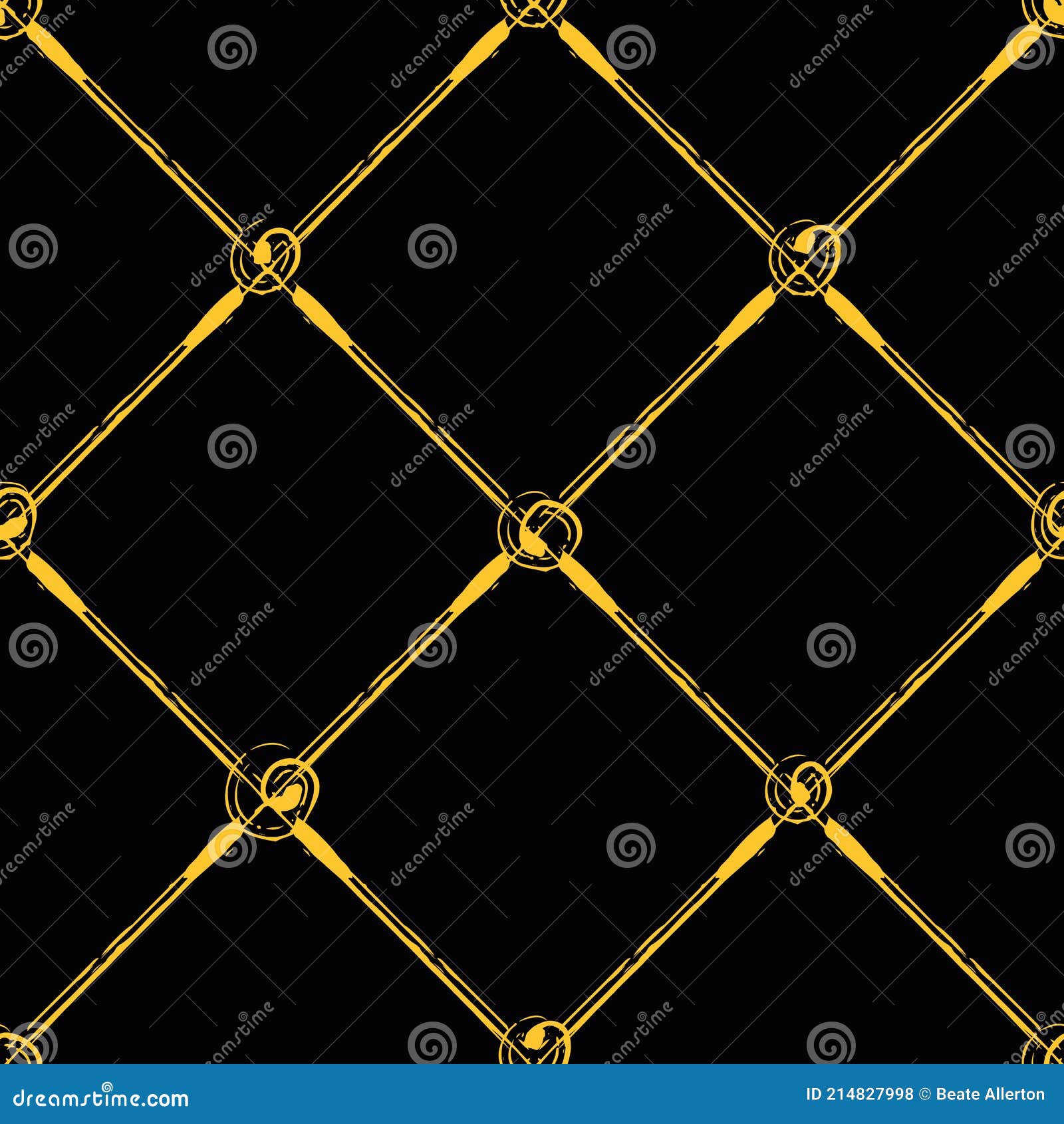 Vector Painterly Lattice Braid Weave and Scribbled Circle Joints ...