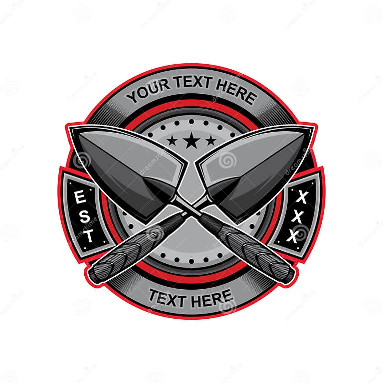 Vector pala logo ilustración del vector. Ilustración de estructura ...