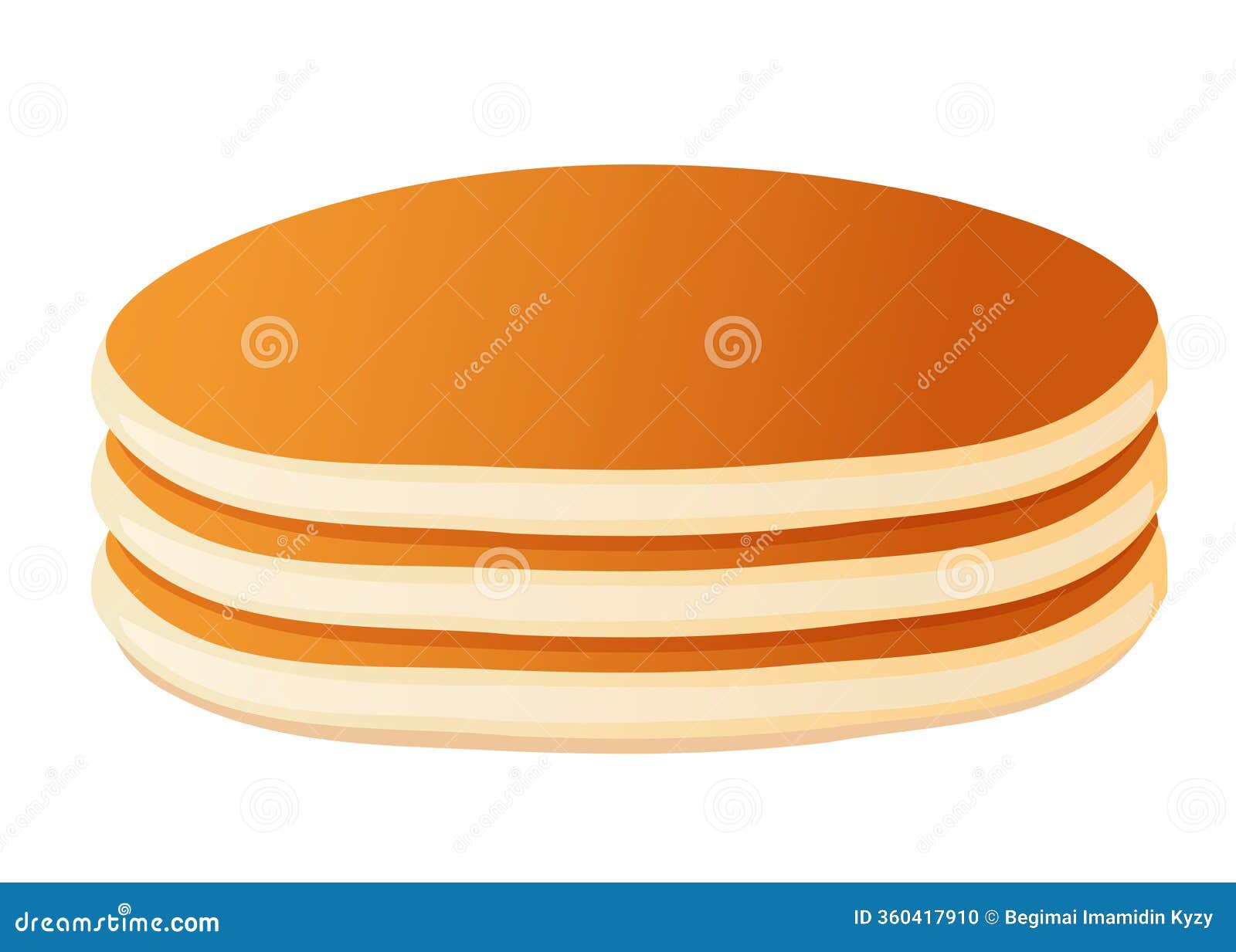 Vector Pancake Stack | CartoonDealer.com #204947370