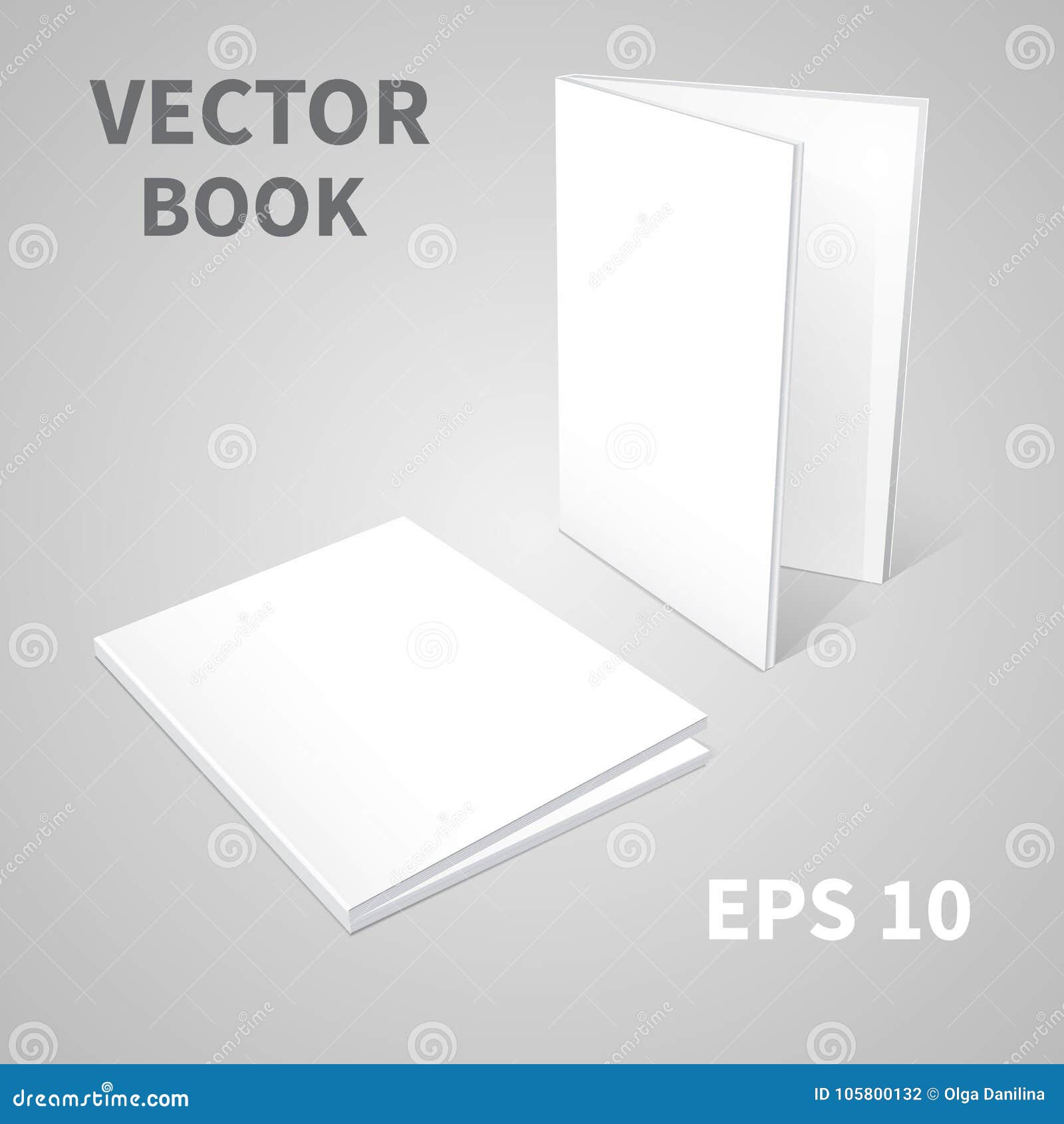 Vector Paper Book-03 stock vector. Illustration of document - 105800132