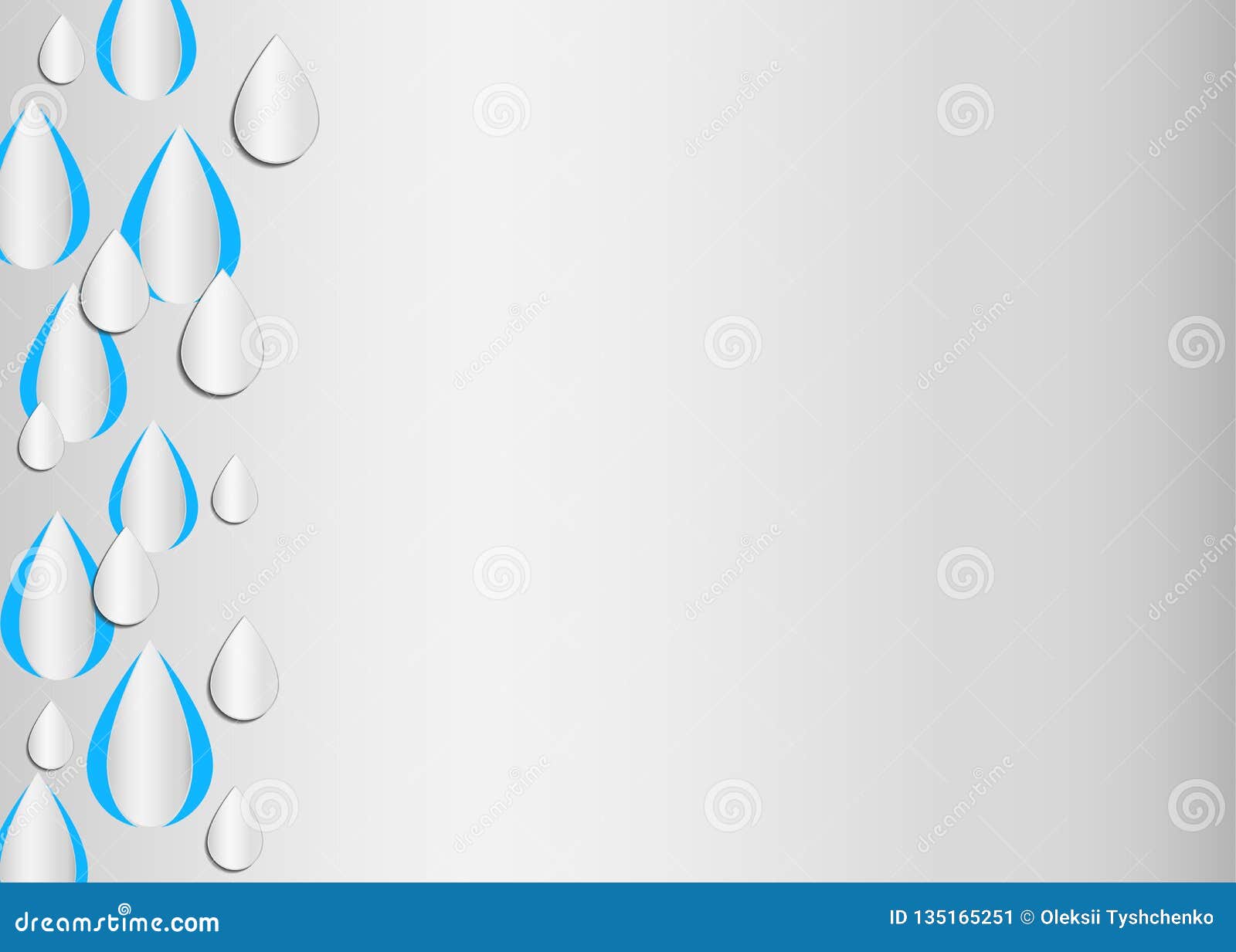 Water drops background stock vector. Illustration of abstract - 135165251