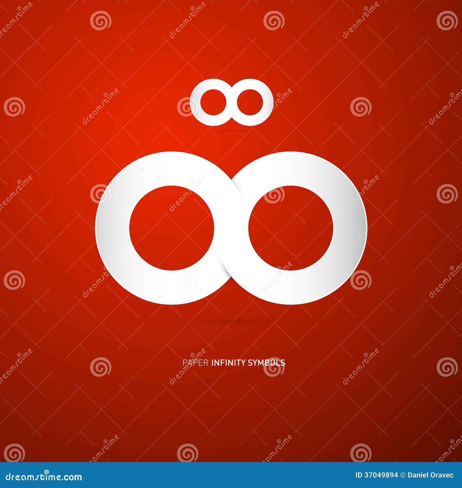 Vector Paper Infinity Symbol | CartoonDealer.com #37049894