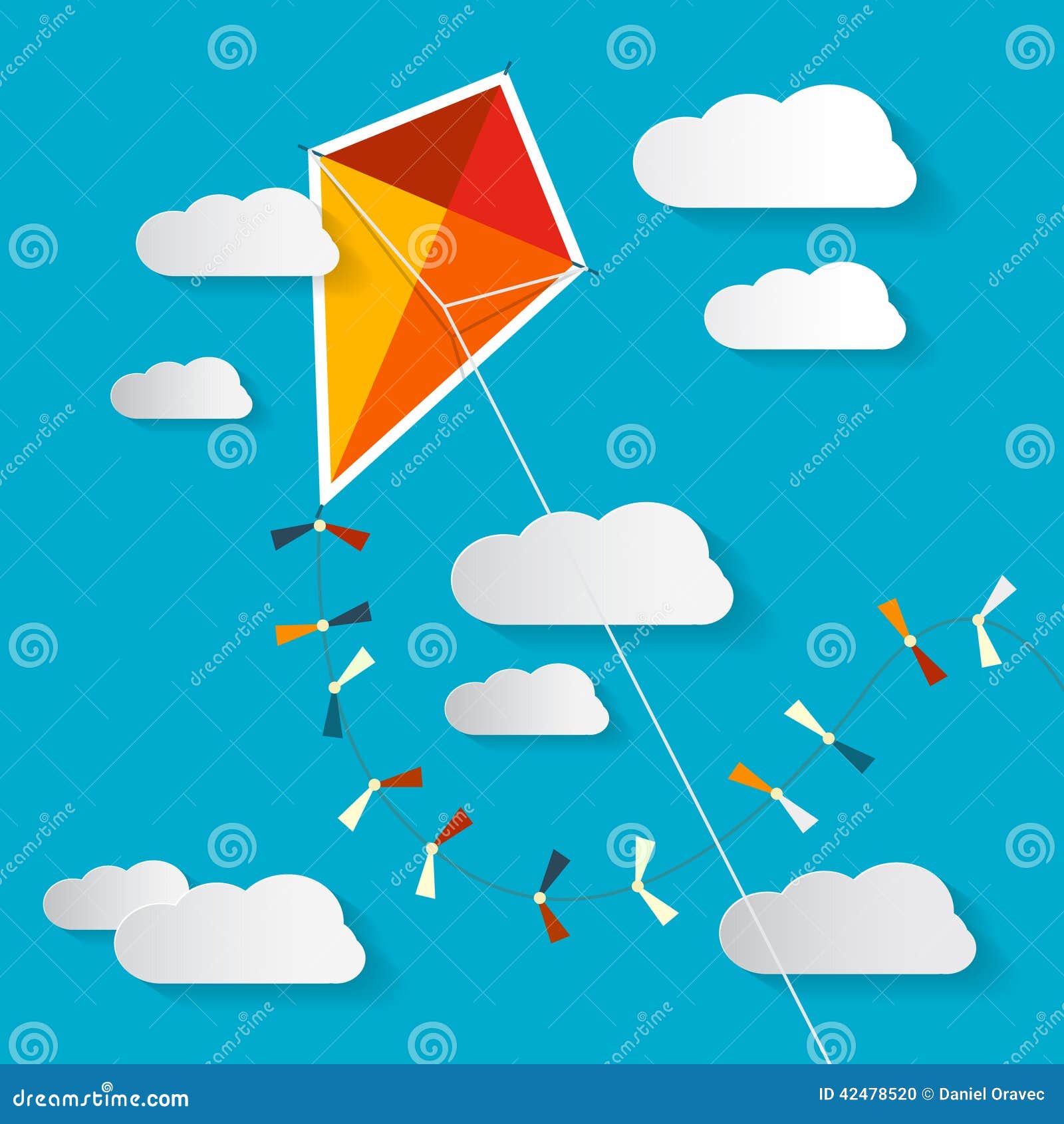 Paper Kite Icon Black And White Vector Pictogram. Children Game Design ...