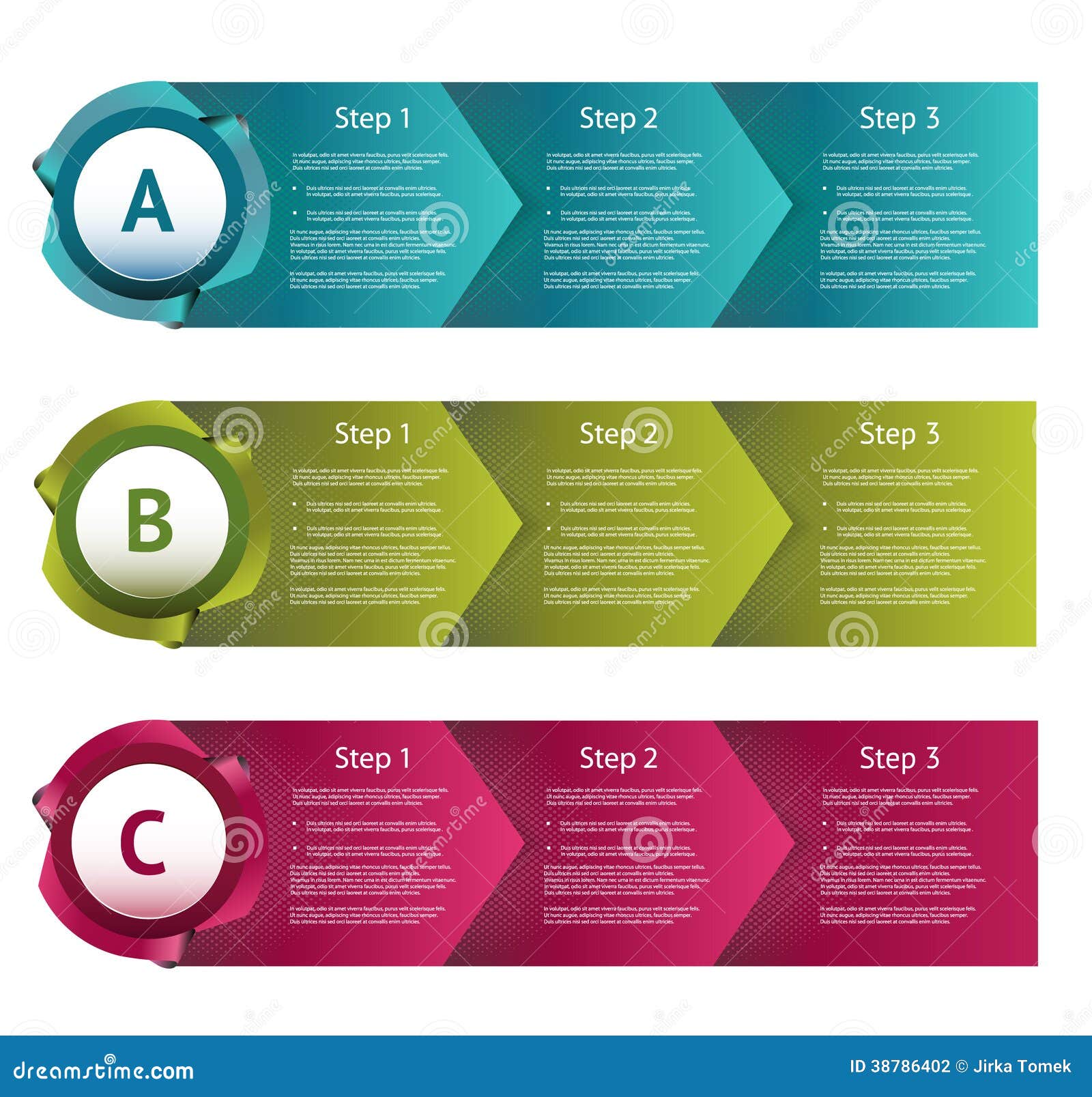 Vector Paper Progress Background Stock Vector - Illustration of choice ...