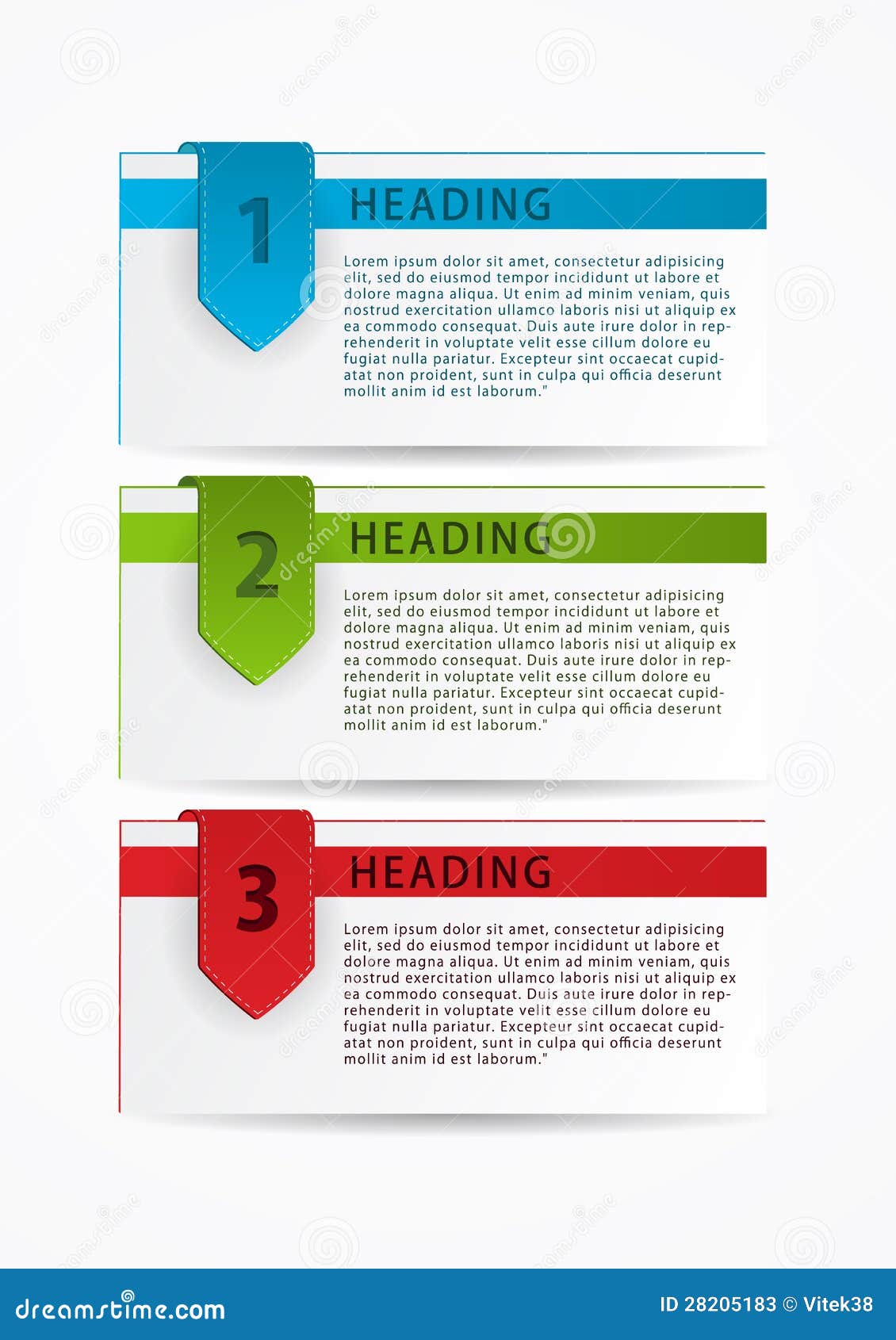 Vector Paper Progress Card. Stock Vector - Illustration of design ...