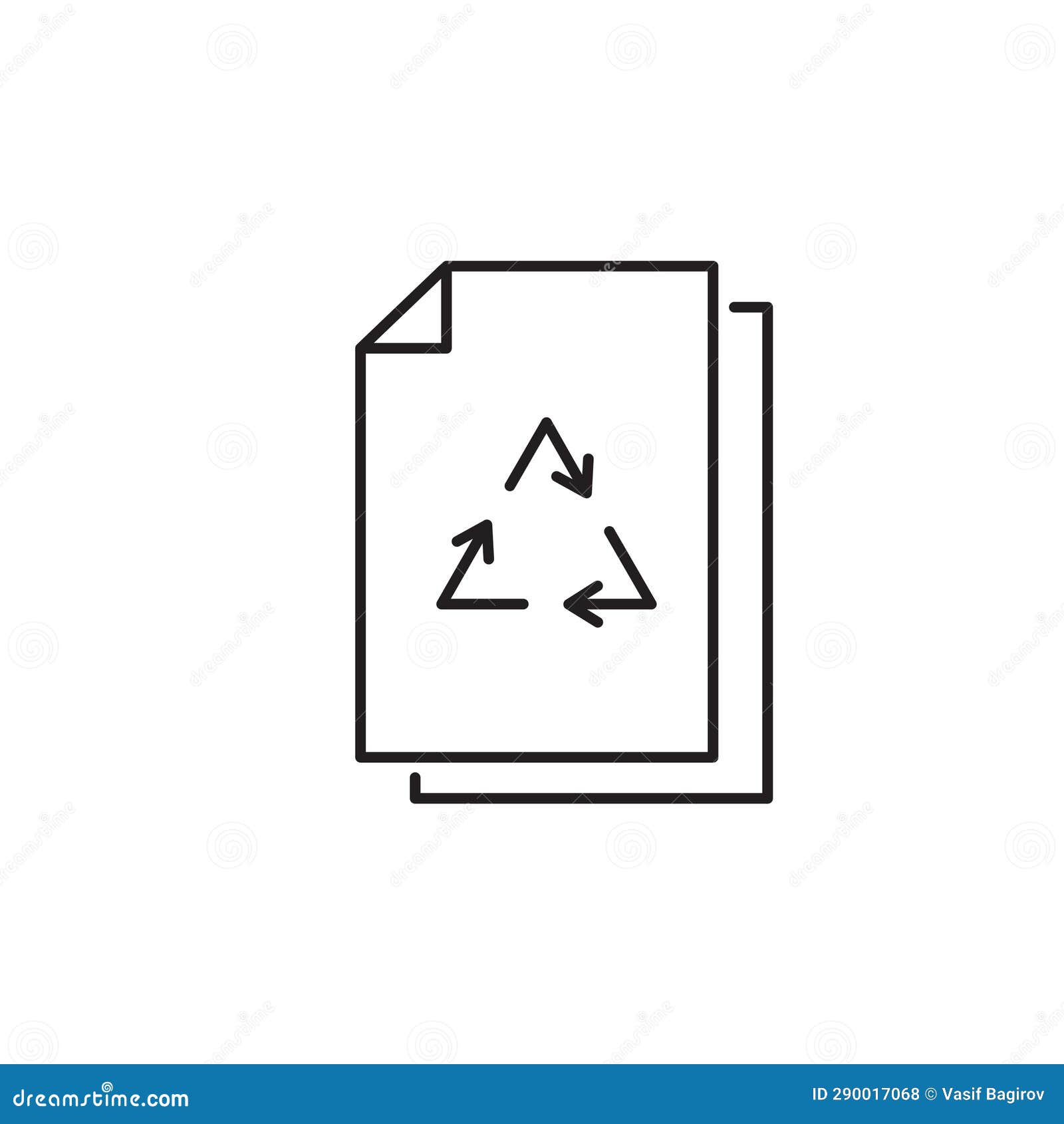 Vector Papers with Recycle Symbol. Reusing Papers for Saving Trees ...