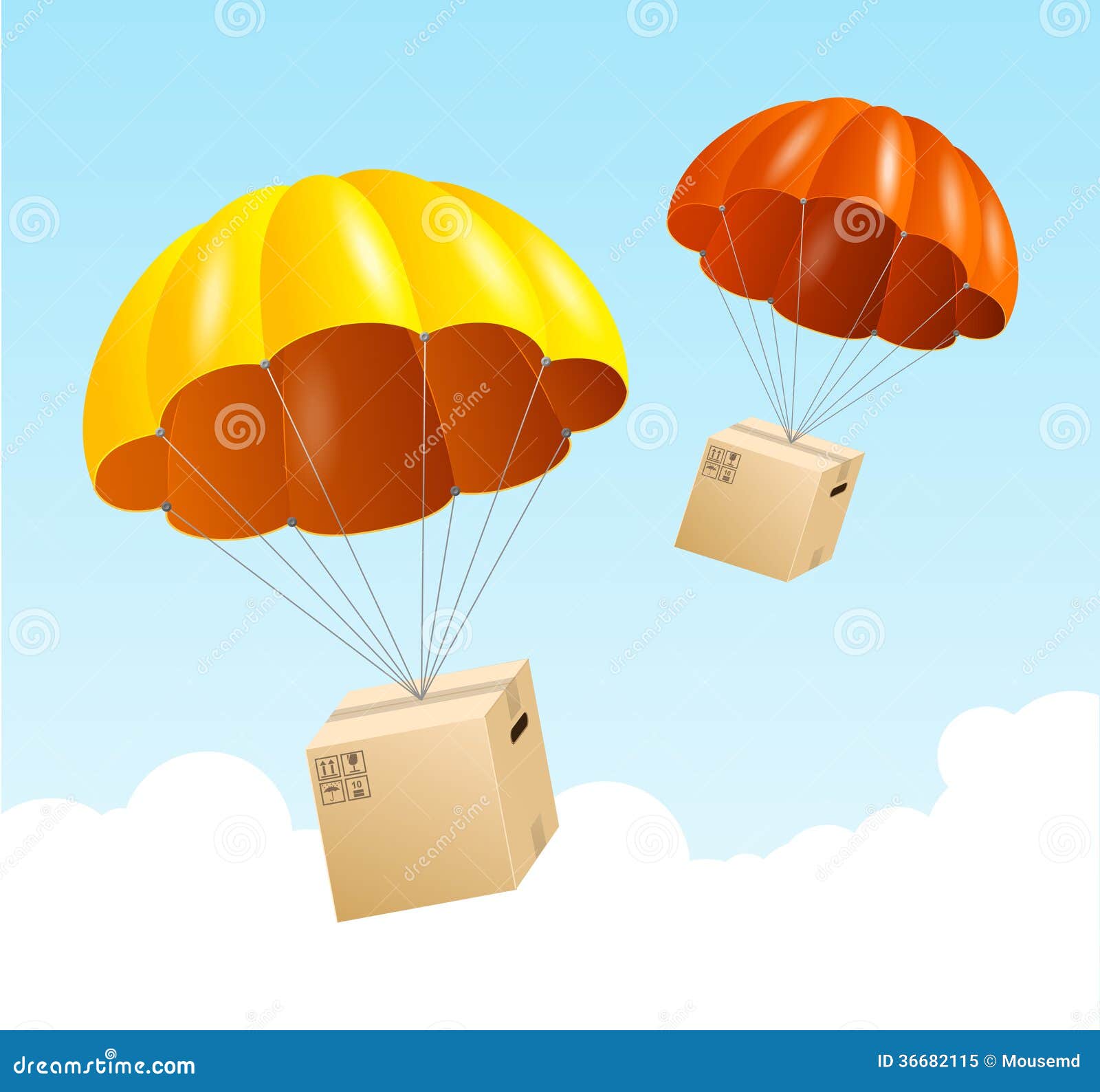 Parachute Cartoons, Illustrations & Vector Stock Images - 17422 ...