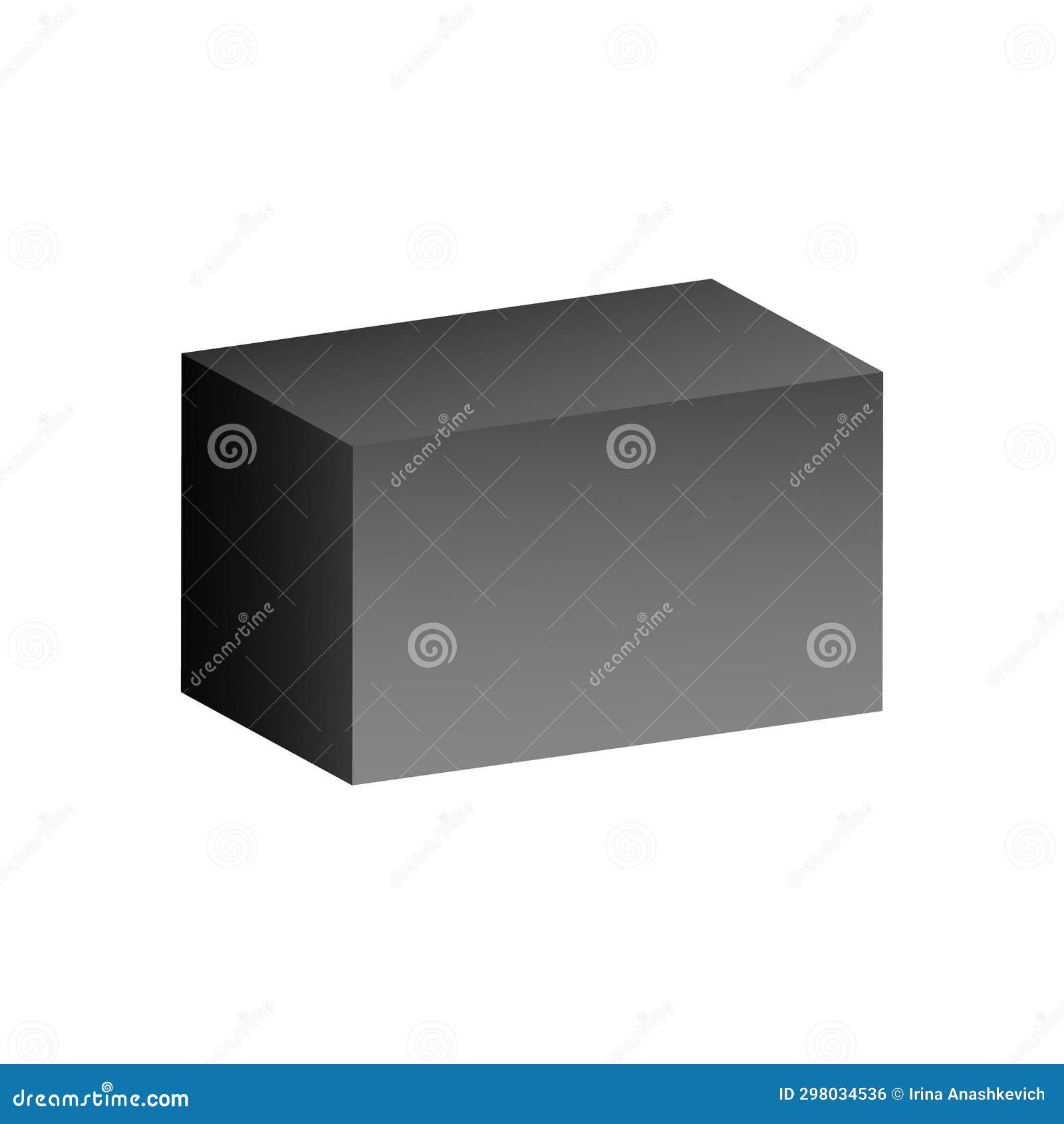 Parallelepiped Icon In Neon Style. One Of Geometric Figure Collection ...