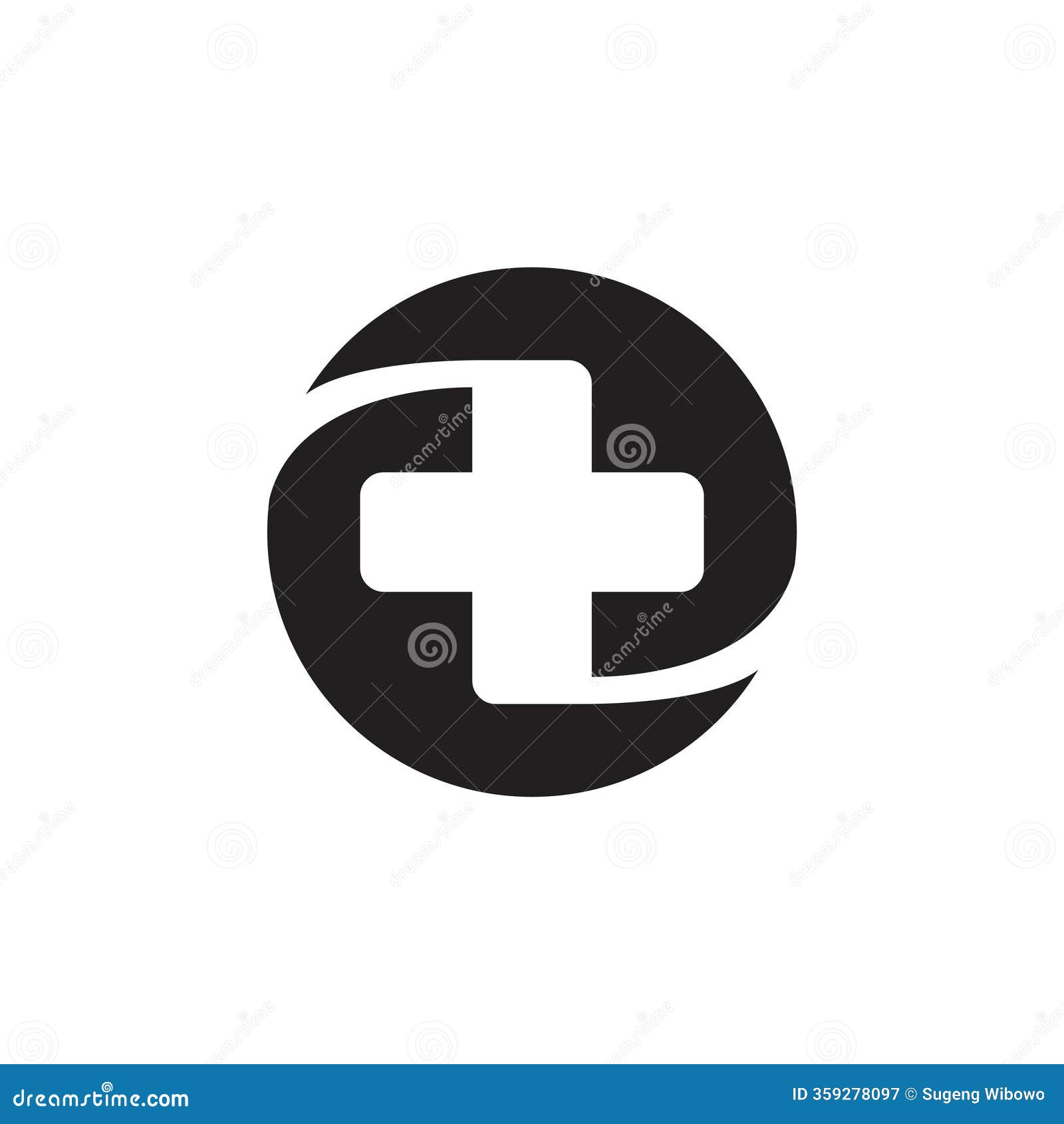 Paramedic abstract logo stock vector. Illustration of icon - 359278097