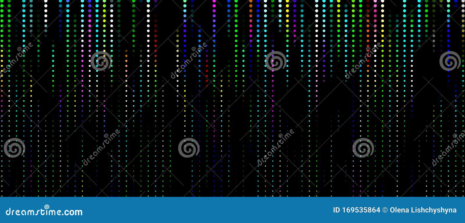 Vector Particle Model. Hacked Code. Abstract Halftone Texture Stock ...