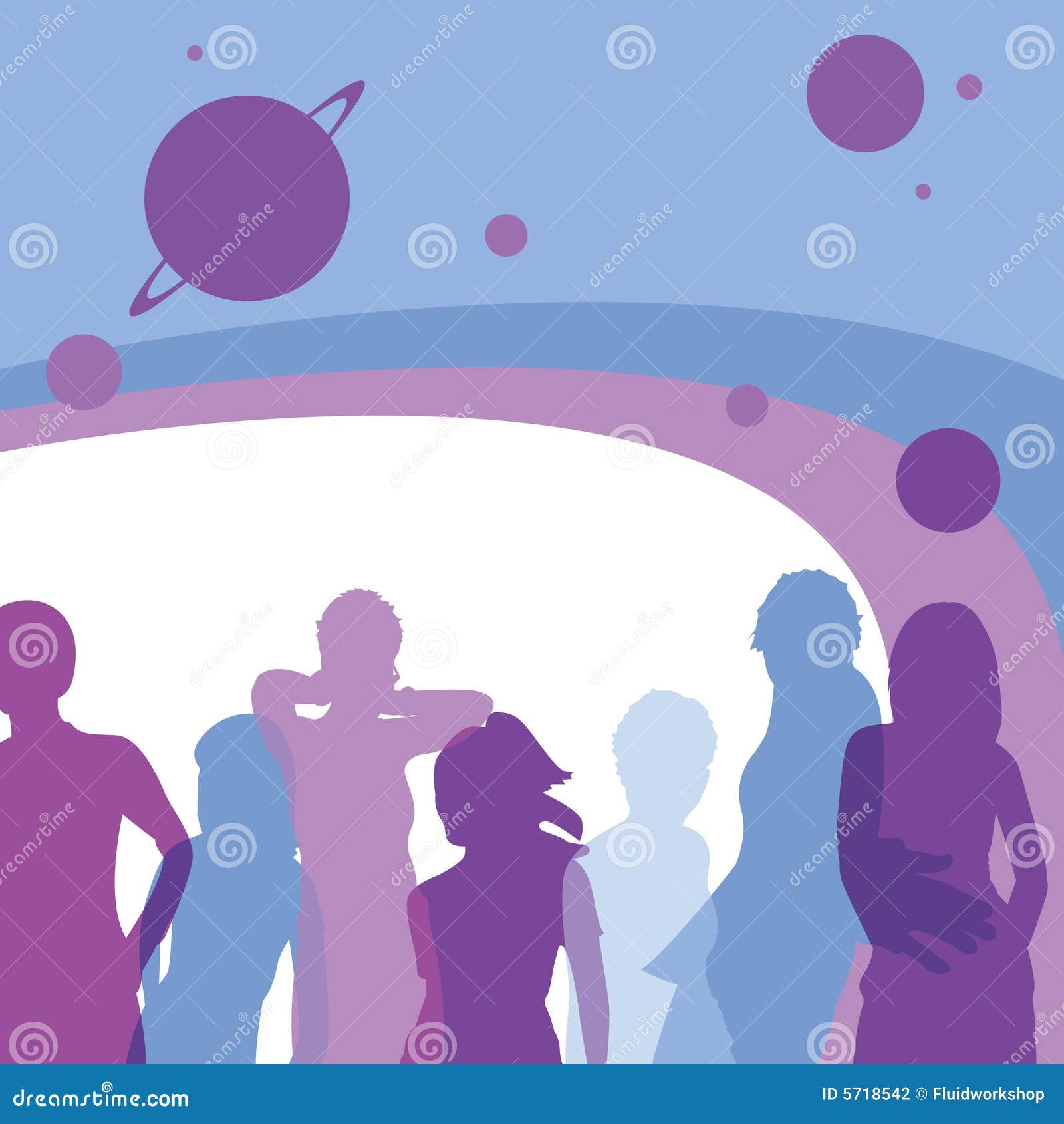 Vector party girls stock vector. Illustration of beautiful - 5718542