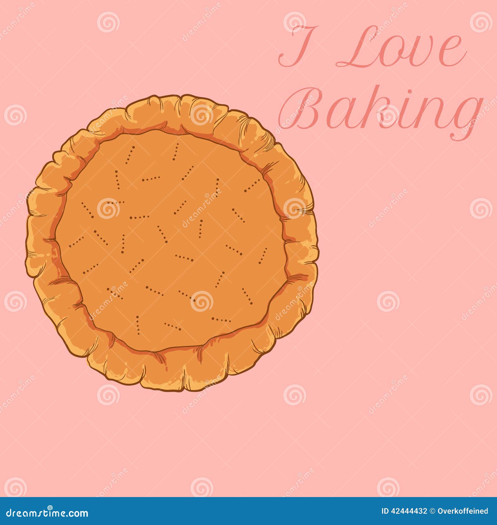 Vector Pastry Dough for Pizza or Pie Stock Vector - Illustration of ...