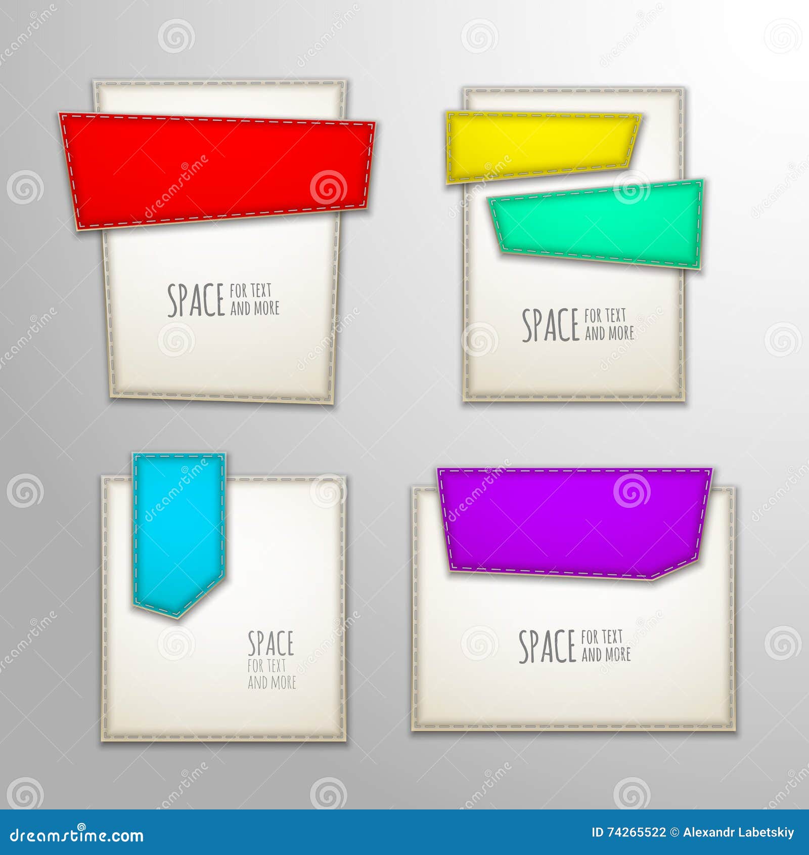 Vector patch banners stock vector. Illustration of banner - 74265522