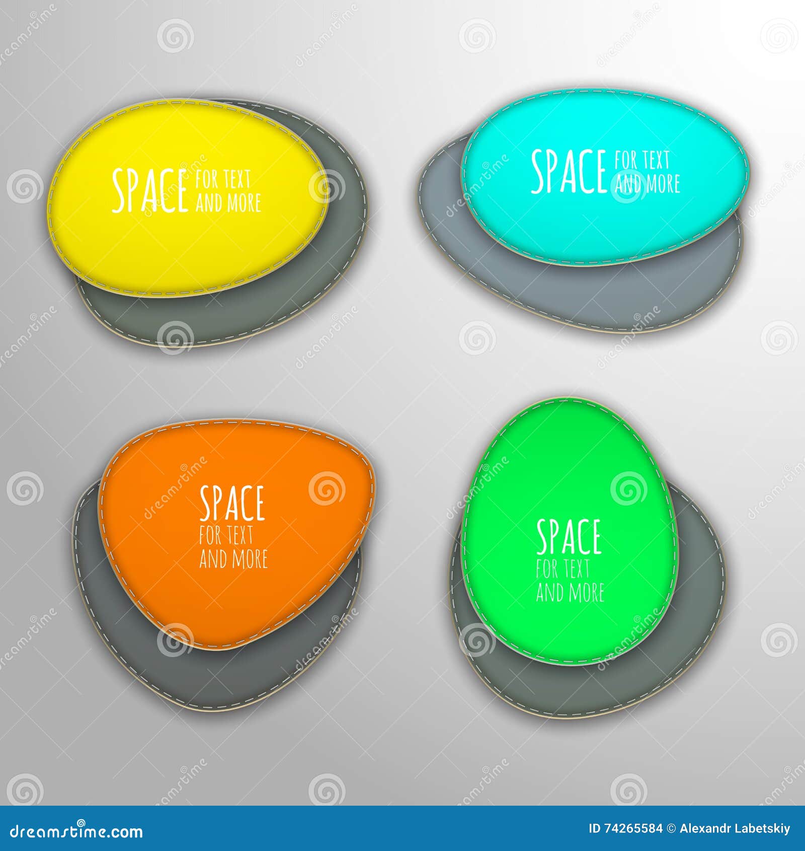 Vector patch banners stock vector. Illustration of detailed - 74265584