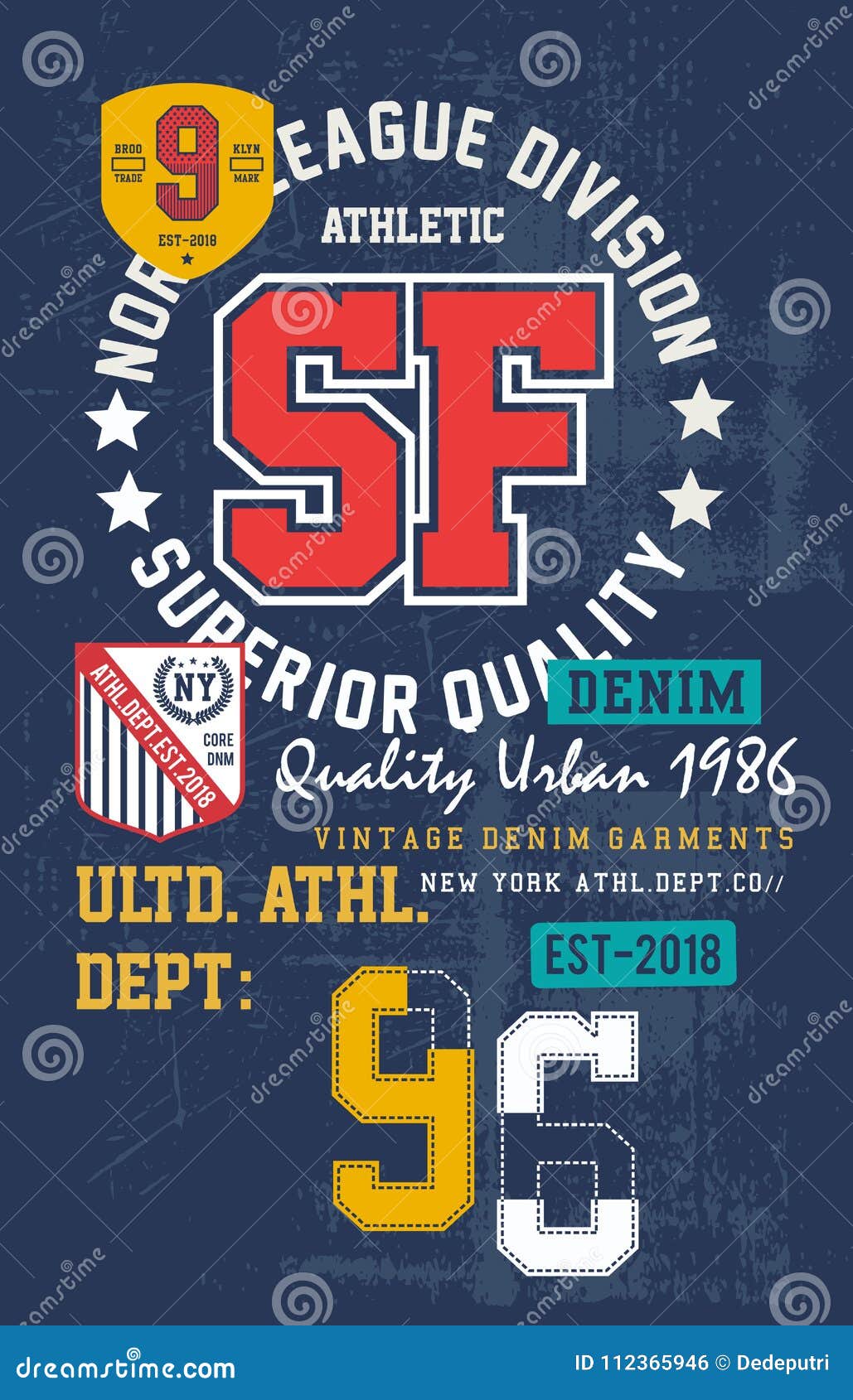 Vector Patch Varsity Collection 024 Stock Vector - Illustration of ...