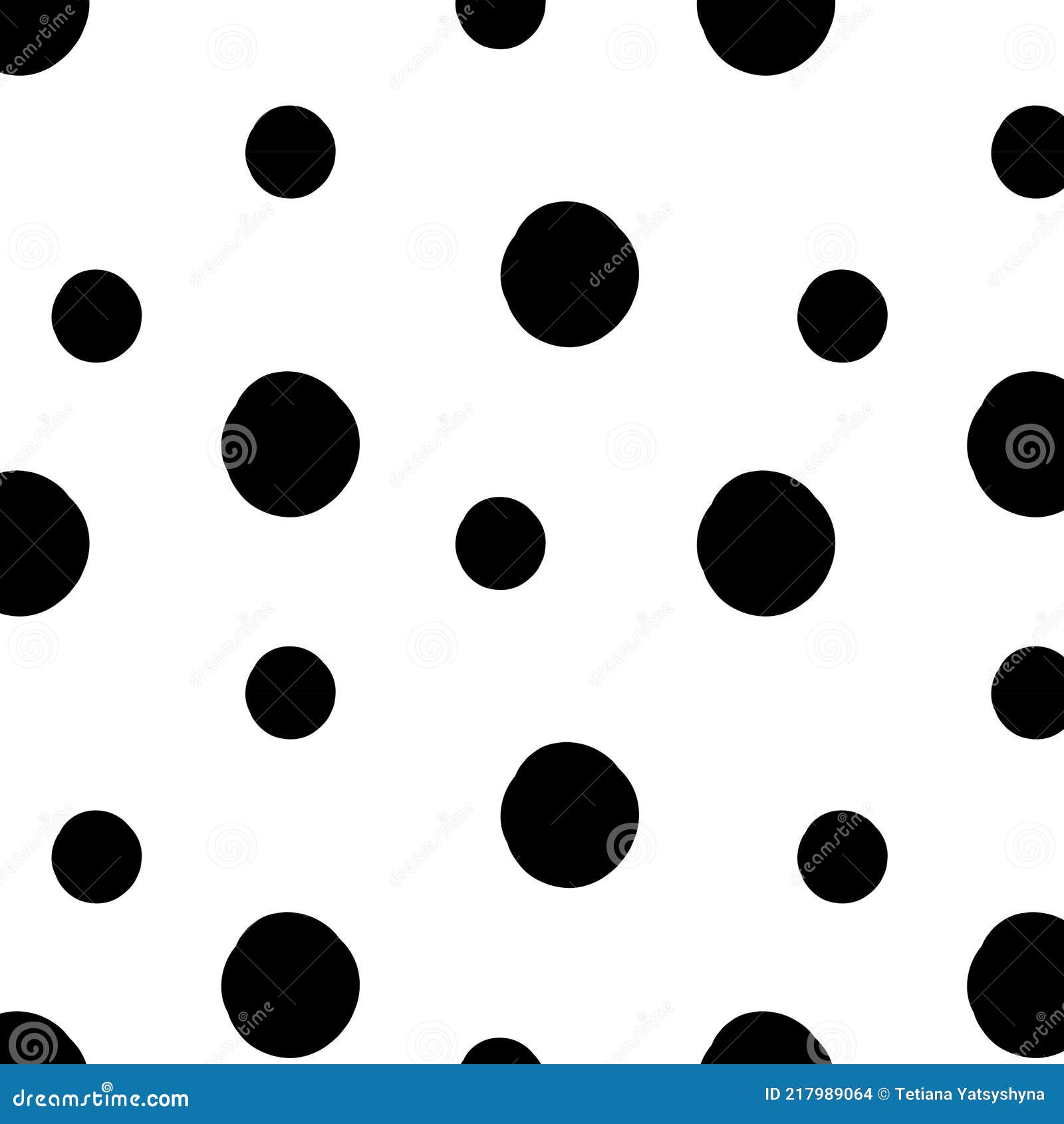 Vector Pattern. Abstract Background with Round Dots Stock Vector ...