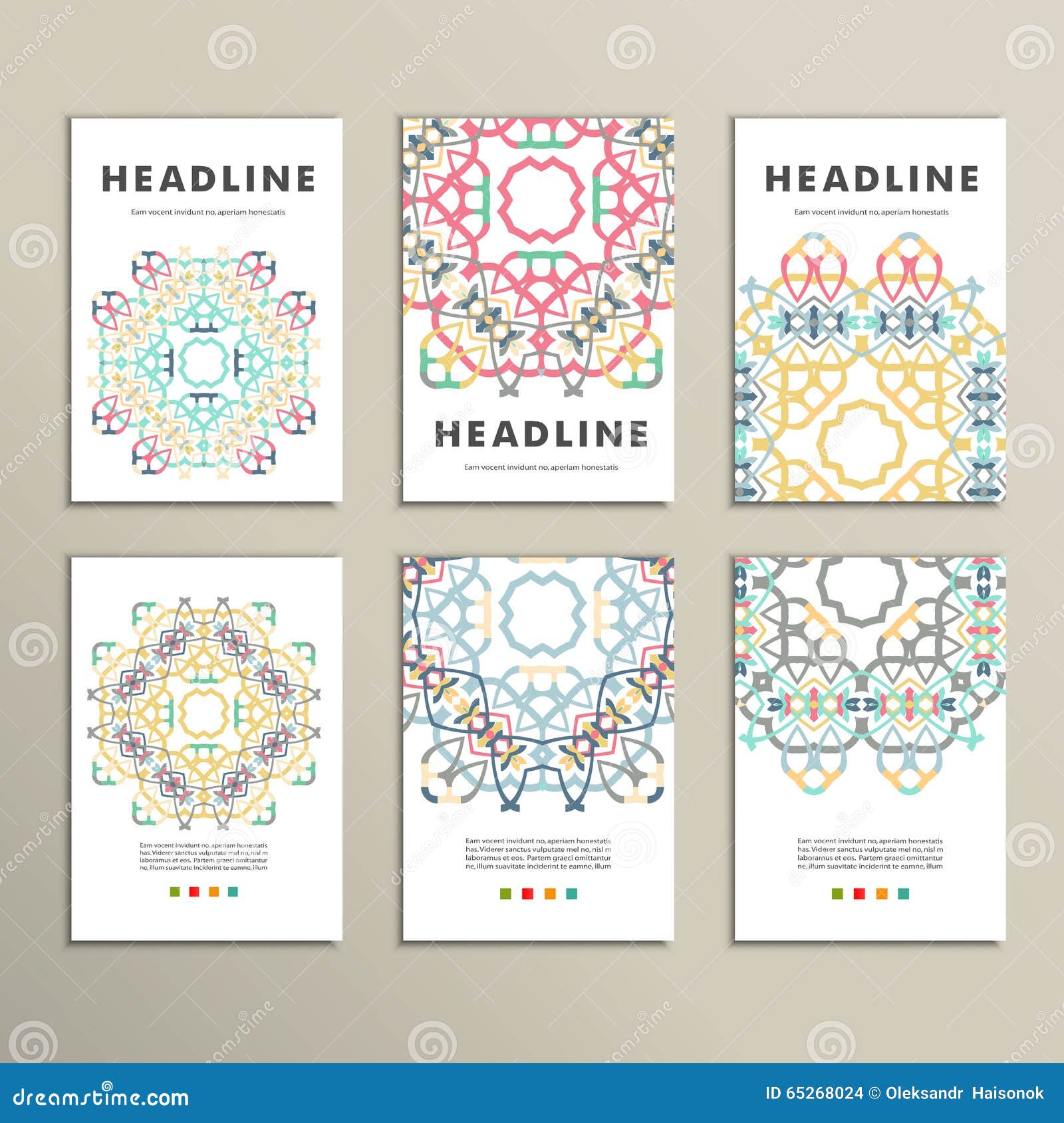 Vector Pattern Beautiful Pattern on Printed Product. Design for Books ...