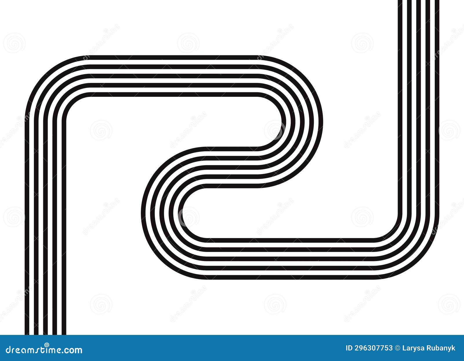 Vector Pattern of Black Parallel Lines in Retro Style. Sports Pattern ...