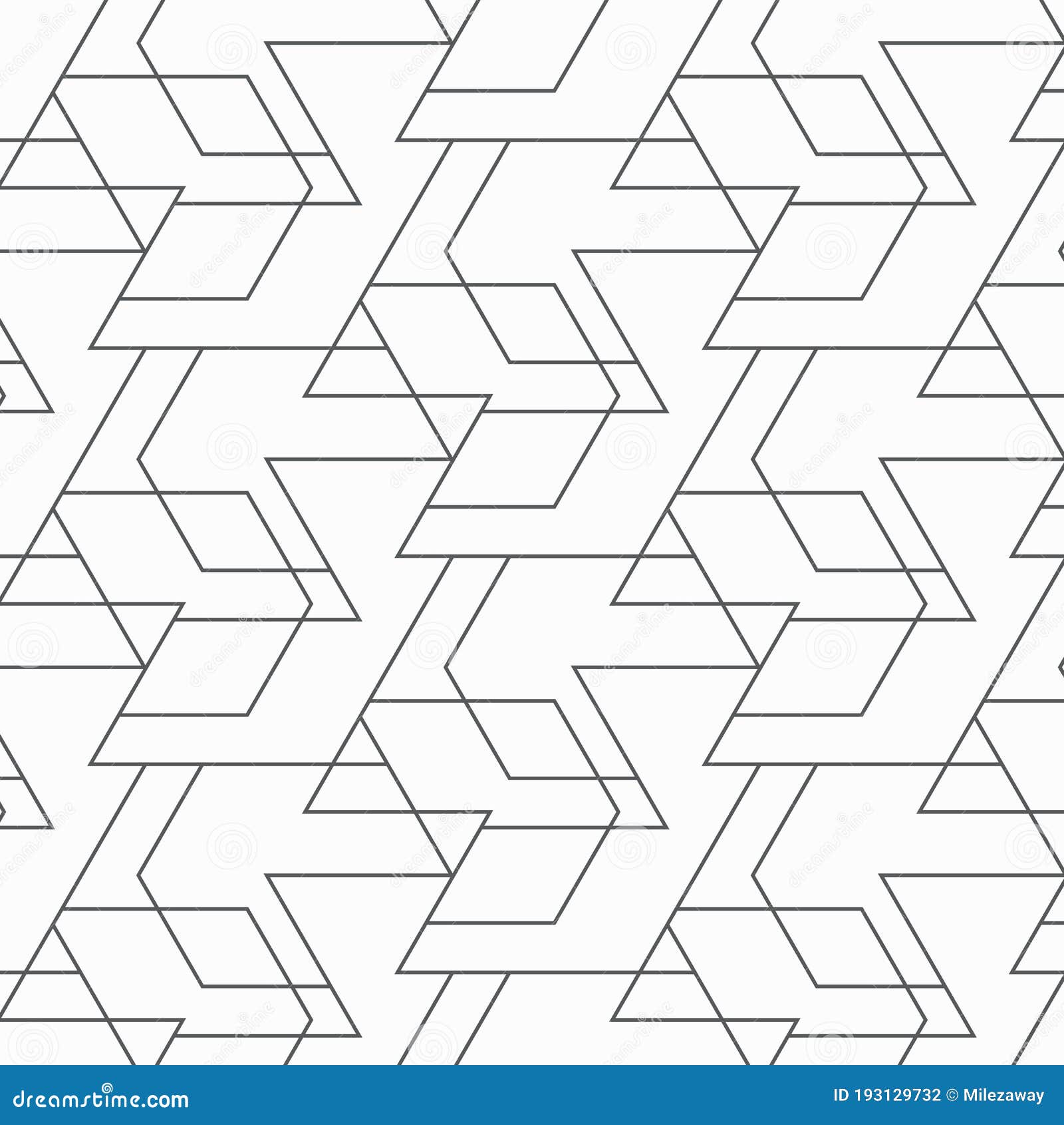 Vector Pattern with Chevron. Modern Geometric Texture. Repeating ...