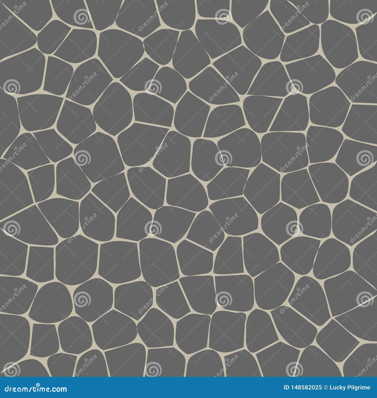 Vector Pattern of Dark Stones Wall Stock Vector - Illustration of ...