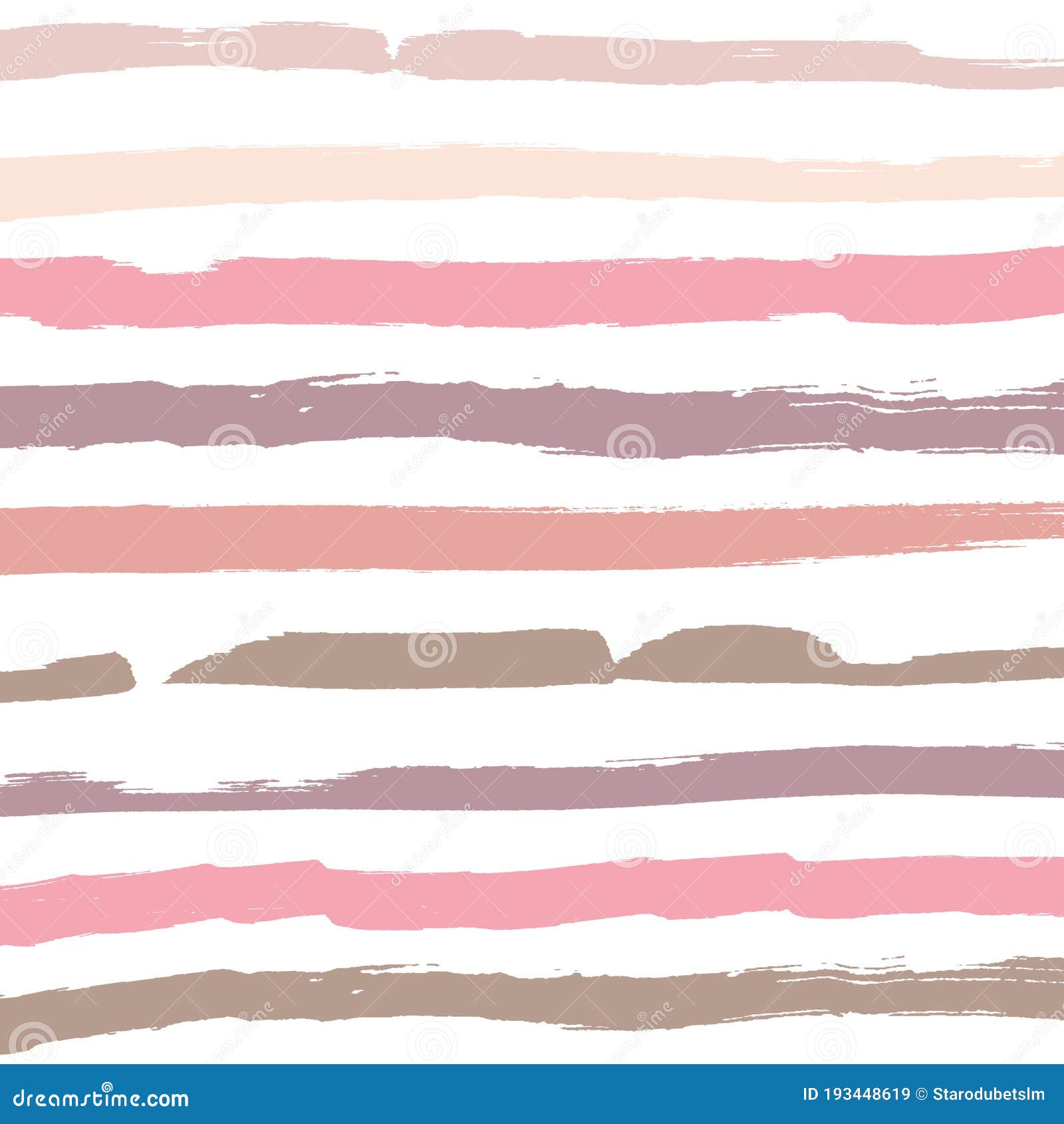 Vector Pattern with Grunge Stripes Isolated on White Stock Vector ...