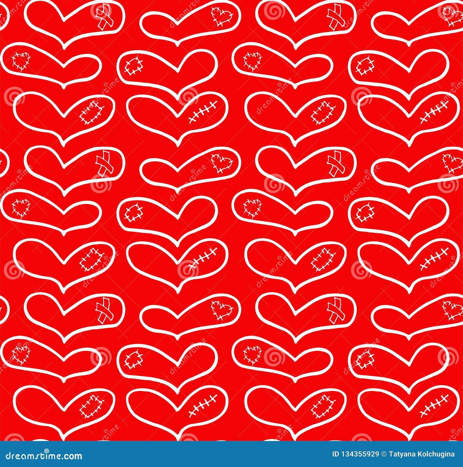 Scar Seamless Pattern. Scratch Skin Wound Background Stock Photography ...