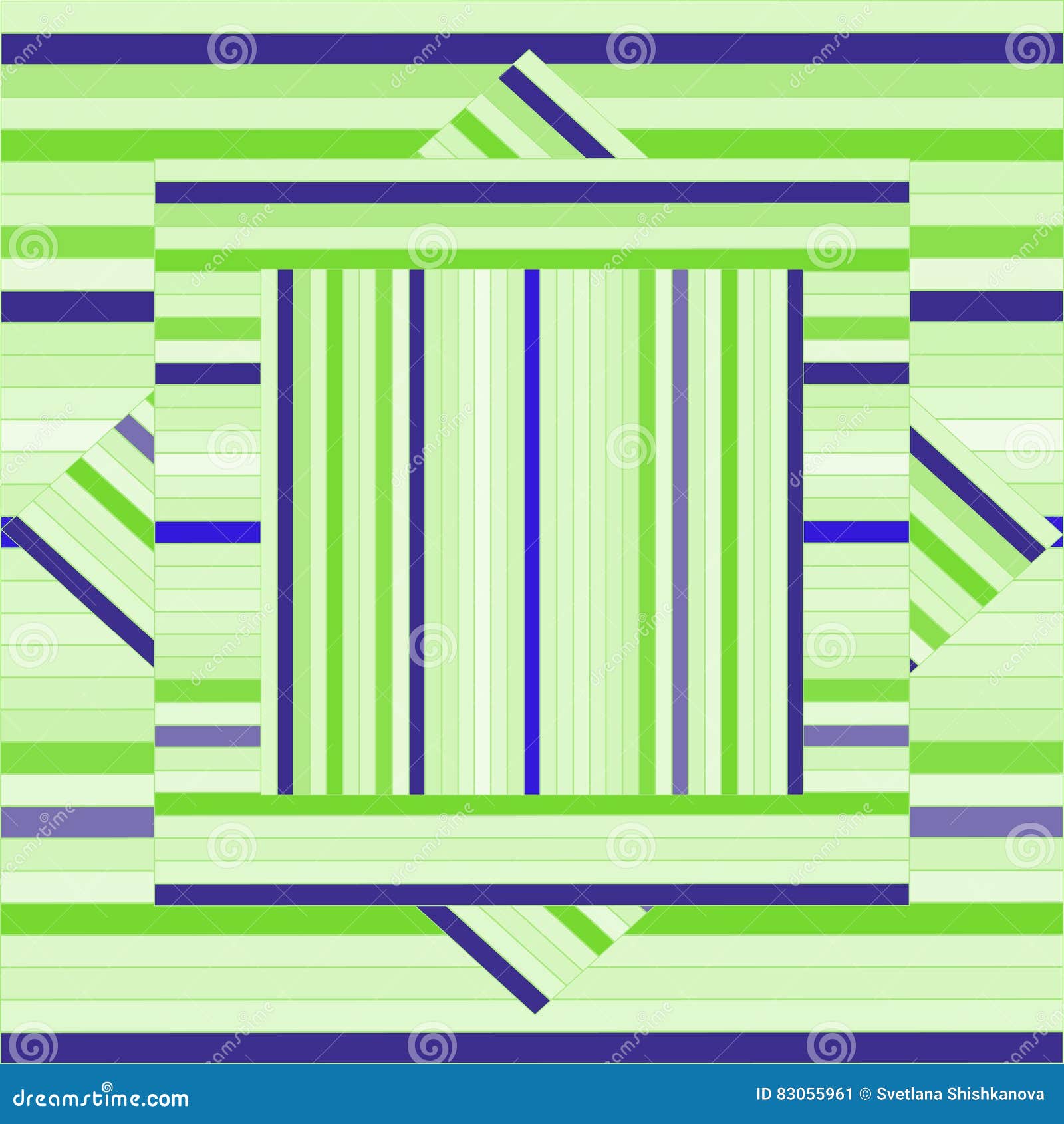 Vector Pattern with Lined Squares. Abstract Purple Texture Stock Vector ...