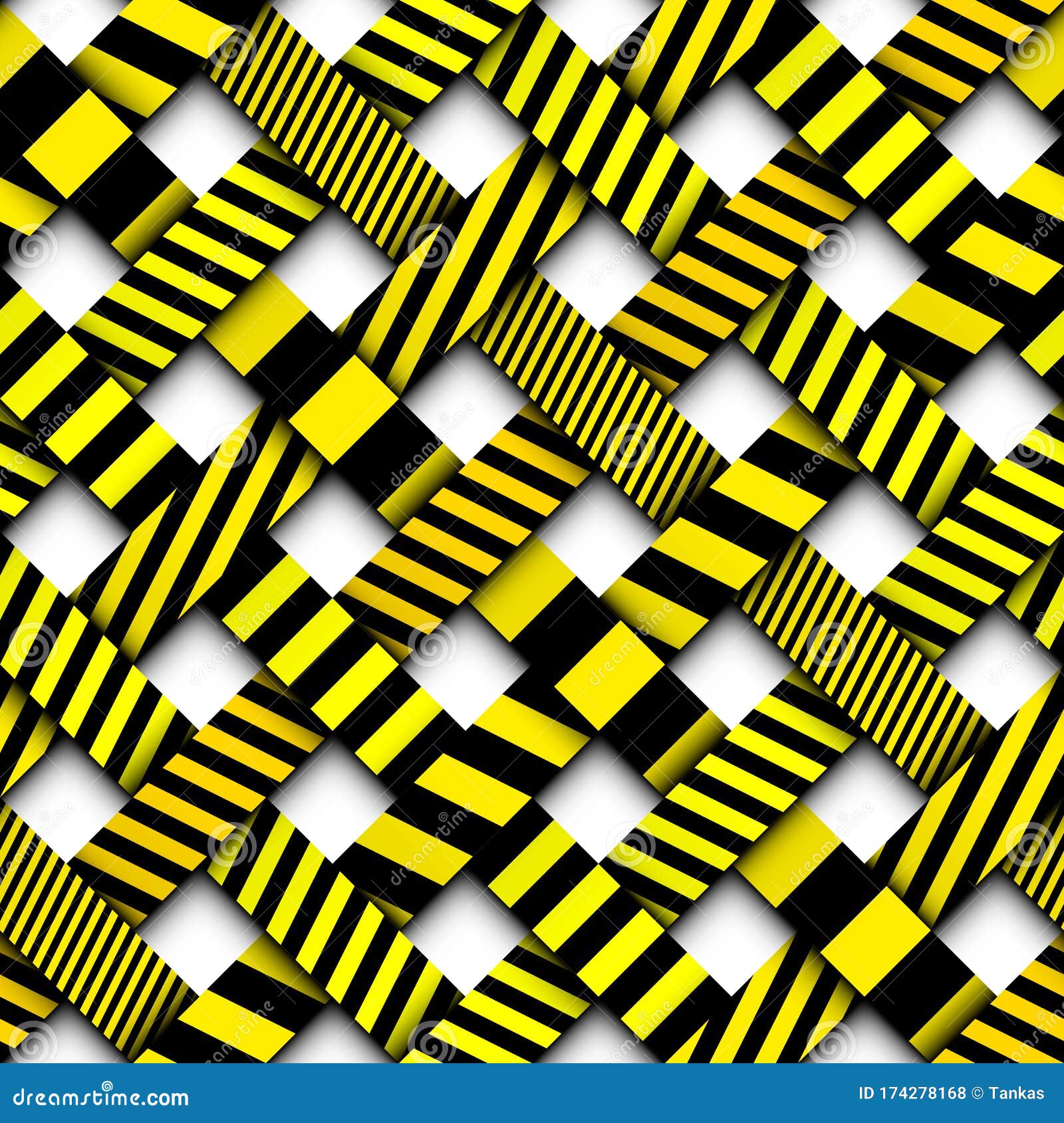 Vector Pattern. Police Line. Seamless Image. Vector Image. Stock Vector ...