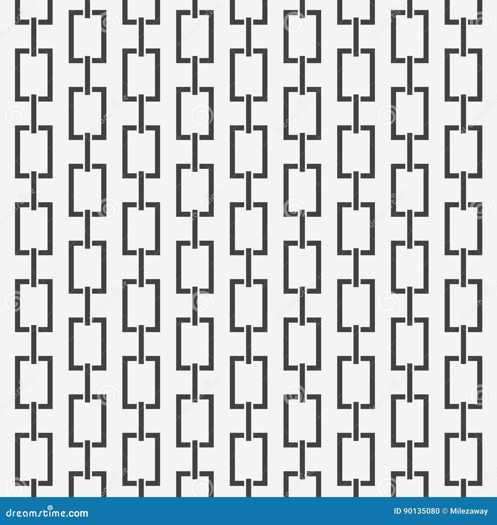 Vector Pattern, Repeating Abstract Chain Stock Vector - Illustration of ...