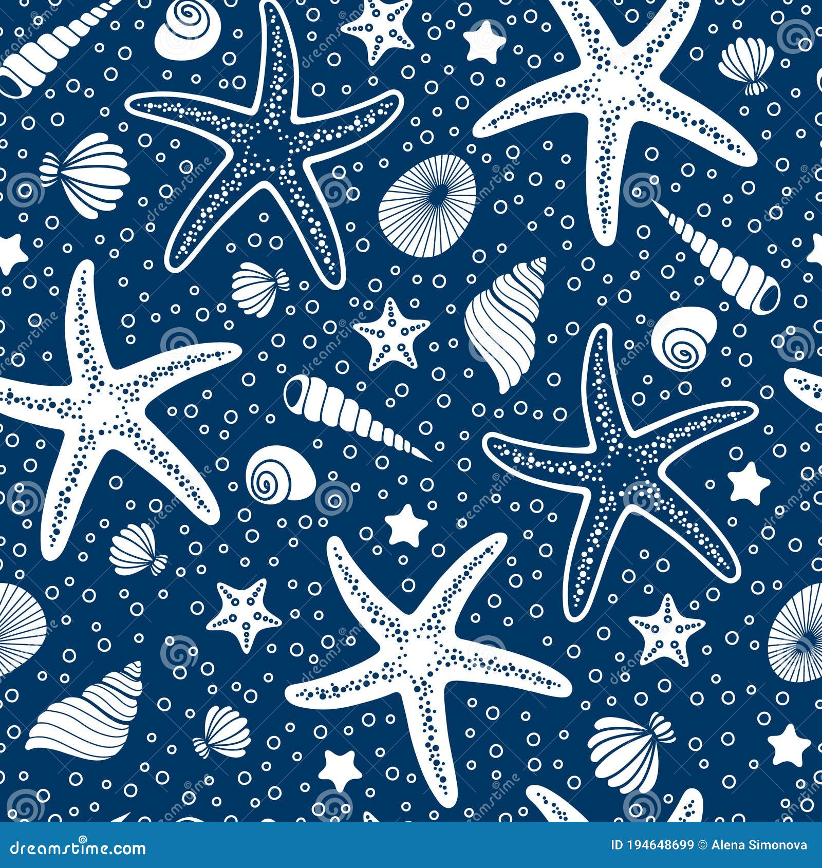 Vector Pattern of the Seabed. Stock Vector - Illustration of seabed ...
