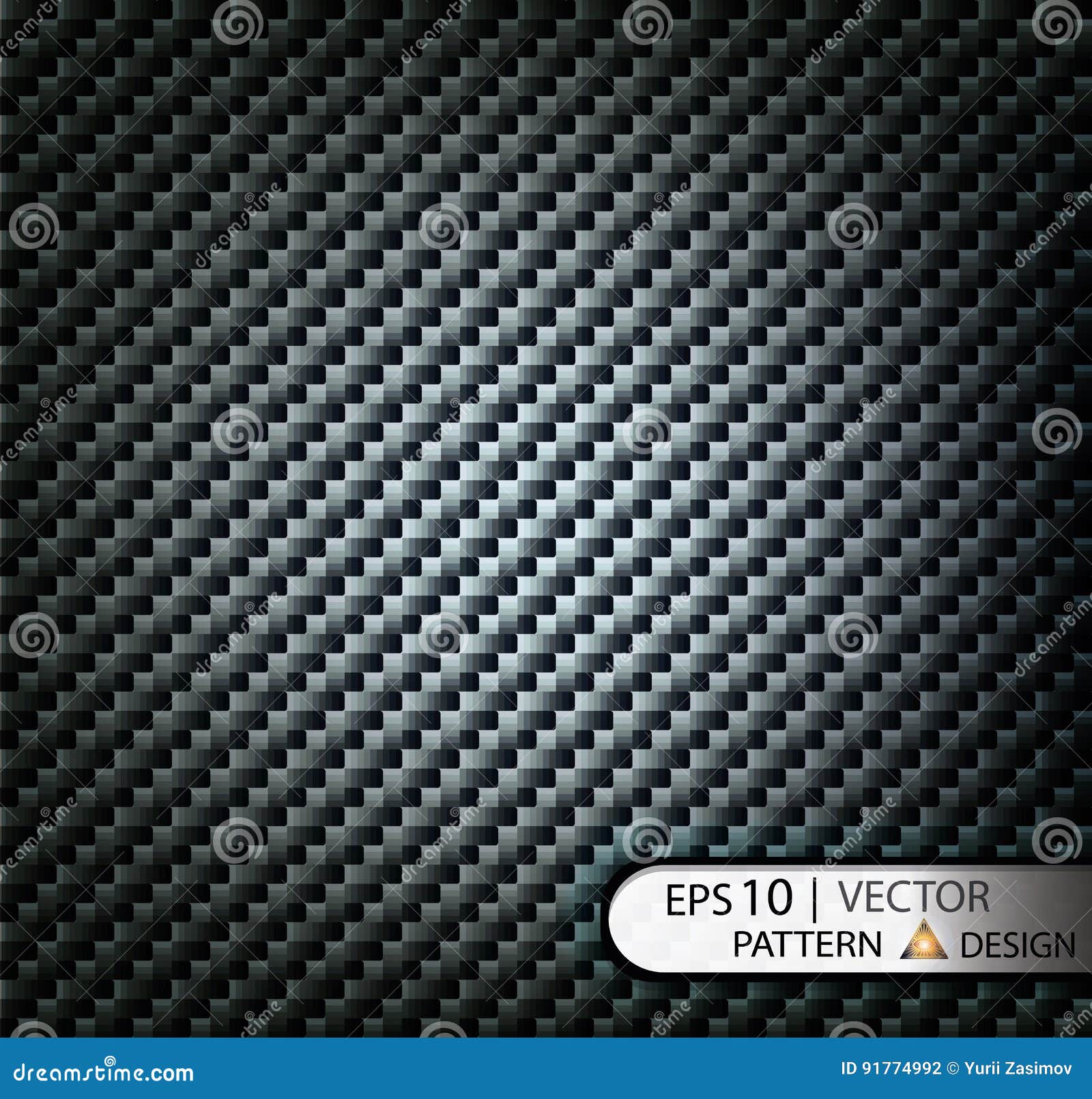 Vector Pattern Seamless Carbon Fiber Black Under Mask for the ...