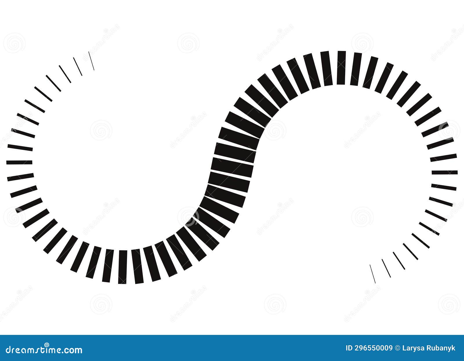 Black Infinity Symbols. Repetition Icons And Signs Illustration On ...