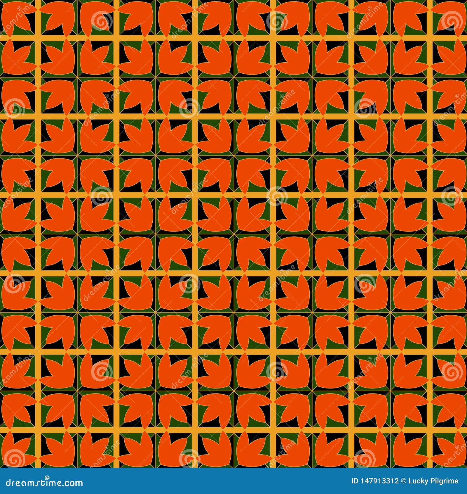 Vector Pattern of Stylist Templar Cross Stock Illustration ...