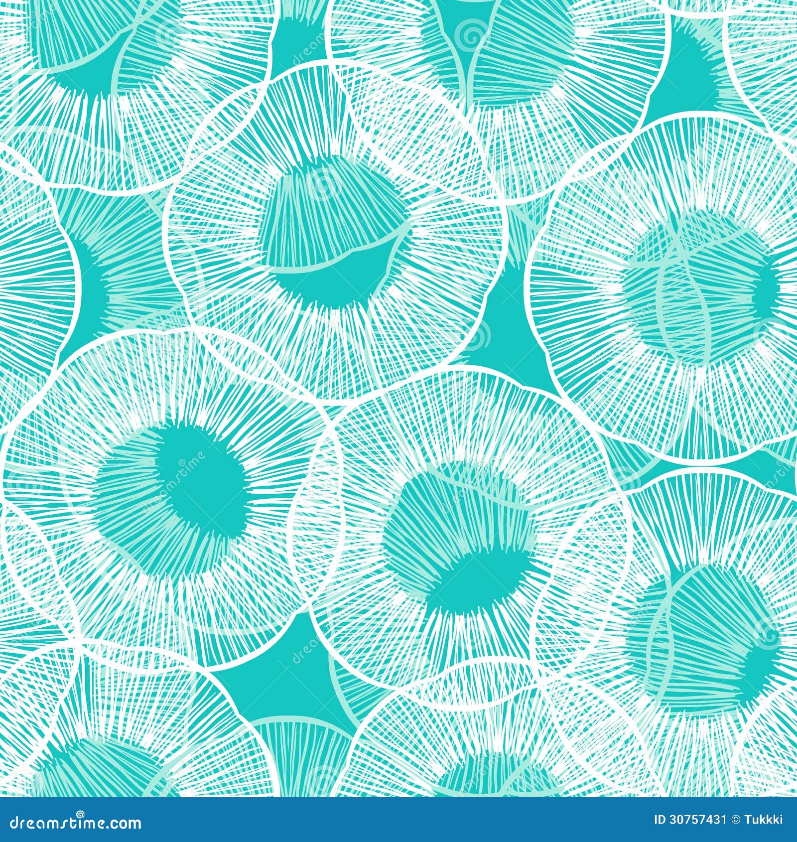 Stylized Flower Pattern
