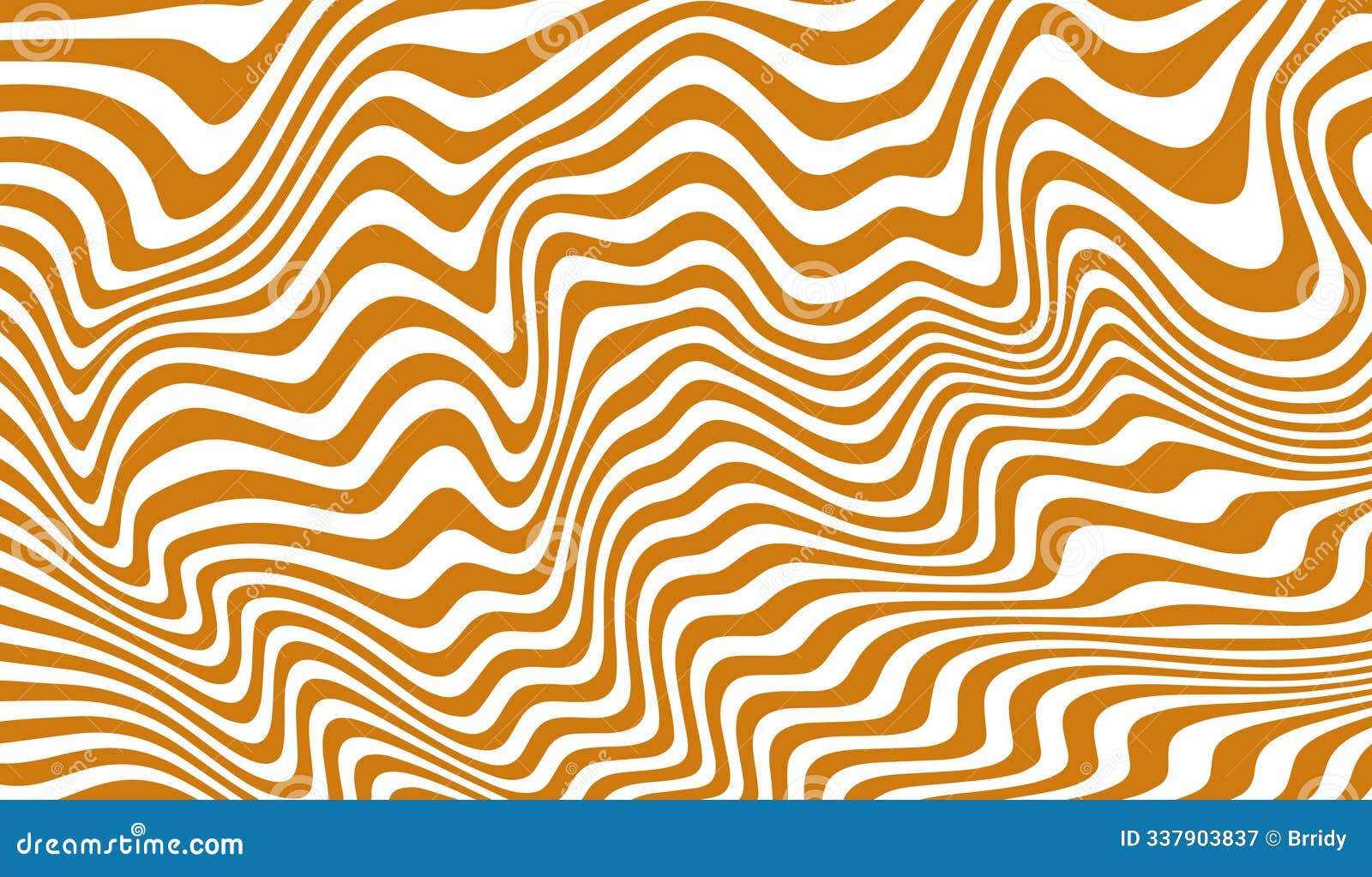 Vector Pattern With Wavy Salted Caramel. Abstract Swirl Bg. Splash And ...