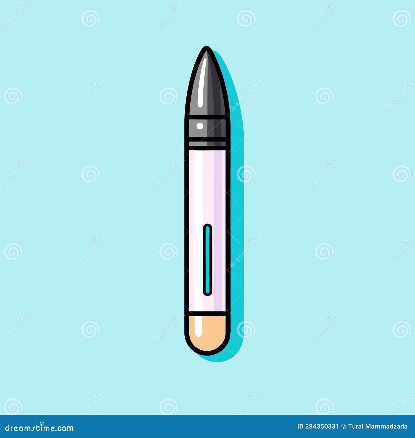 Kid Erasable Drawing Board Cartoon Vector | CartoonDealer.com #19816835