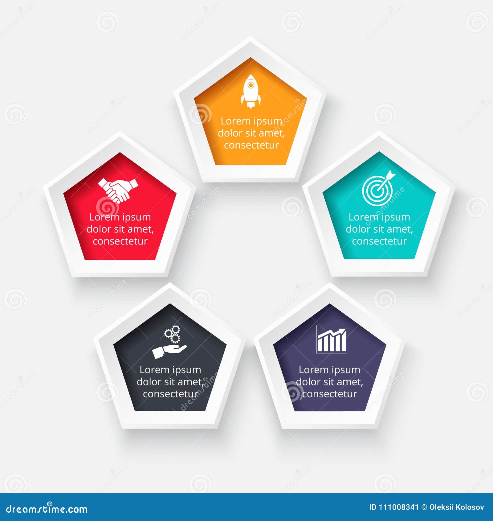 Vector Pentagon Line Drawing Ornaments Background Wallpaper Poster Clip ...