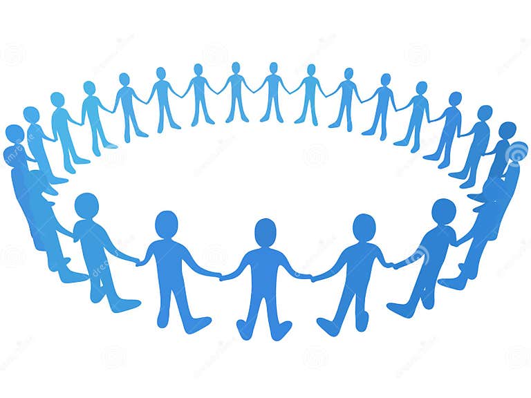 Vector People in Circle stock vector. Illustration of community - 1648399