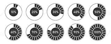 Vector Percentage Indicators Stock Illustration - Illustration of ...