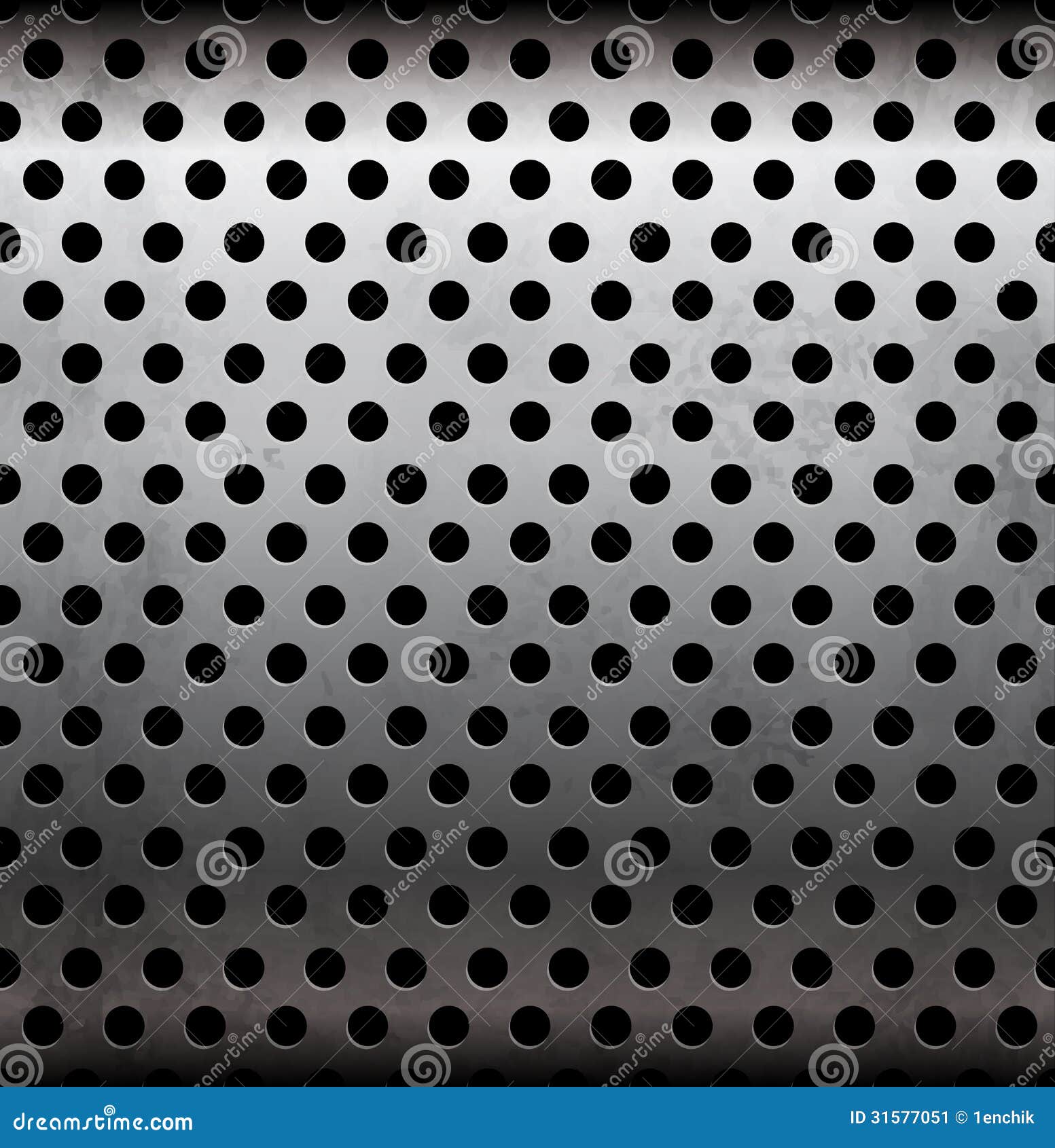 Vector Perforated Metallic Seamless Pattern Stock Vector - Illustration ...