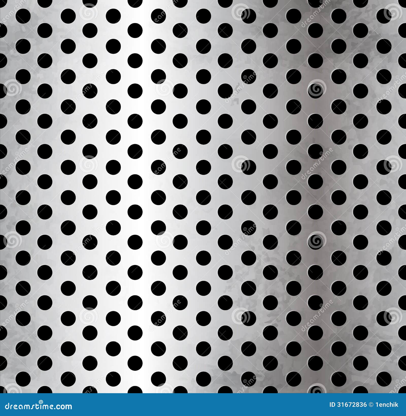 Vector Perforated Metallic Seamless Pattern Stock Vector - Illustration ...