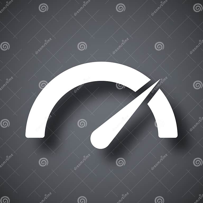 Vector Performance Measurement Icon Stock Vector - Illustration of ...
