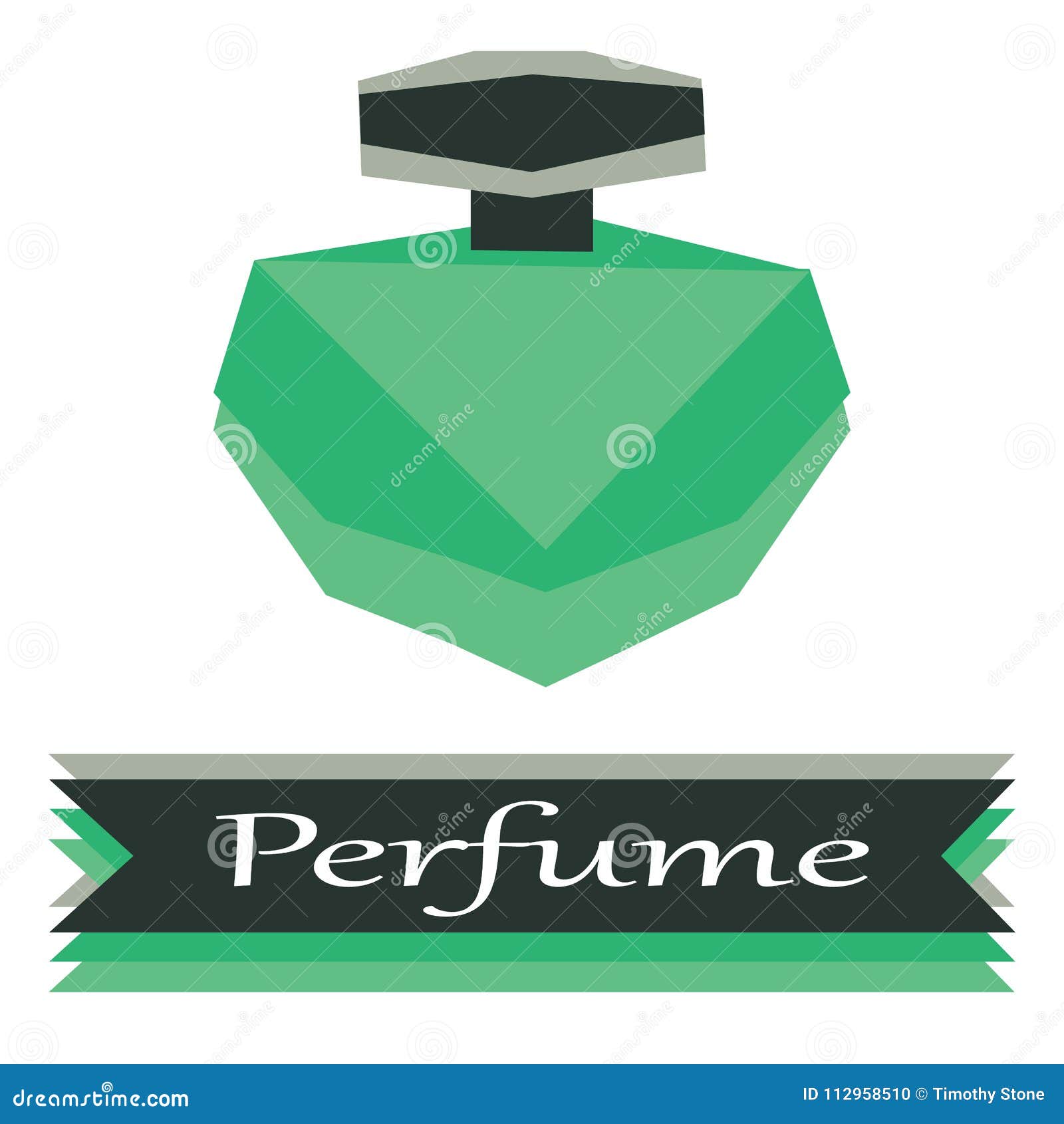 Vector perfume logo stock vector. Illustration of concept - 112958510
