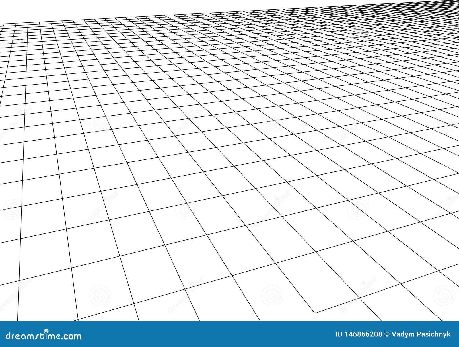 Vector Perspective Grid. Abstract Mesh Background. Polygonal Mountains ...