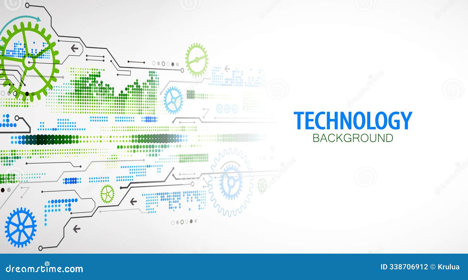 Vector Perspective Illustration, Hi-tech Digital Technology and ...