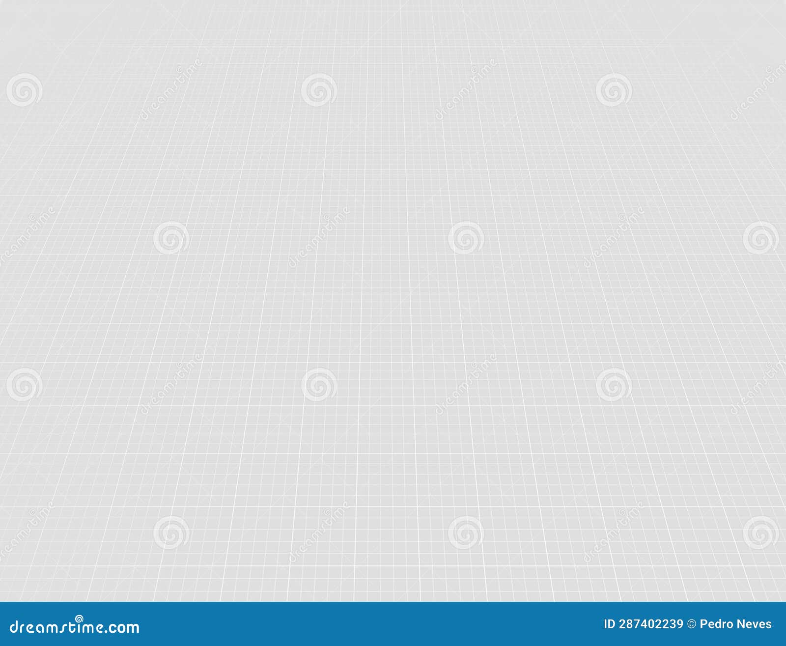 Vector Perspective Mesh. Detailed Grid Lines on White Background Stock ...