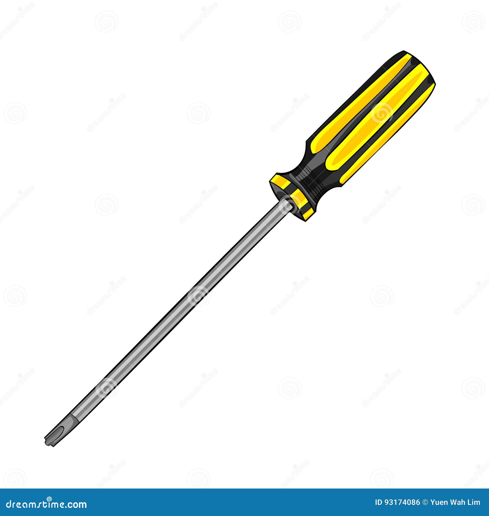 Vector of Philip Head Screwdriver. with Shadow Tone. EPS8 . Stock ...