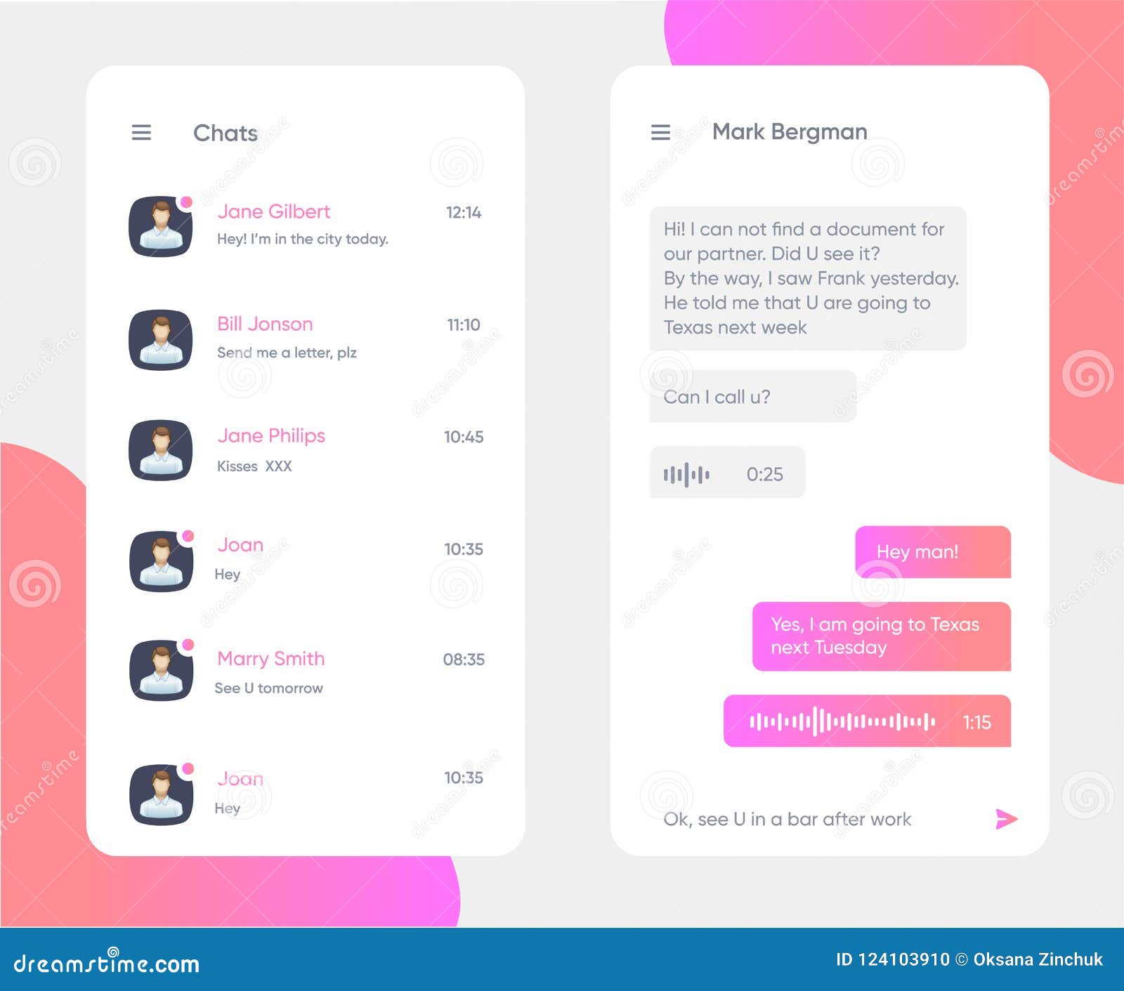 Vector Phone Chat Interface. Message Boxes. Speech Bubble. UI UX ... Vector Phone Chat Interface. Message Boxes. Speech Bubble. UI UX ...